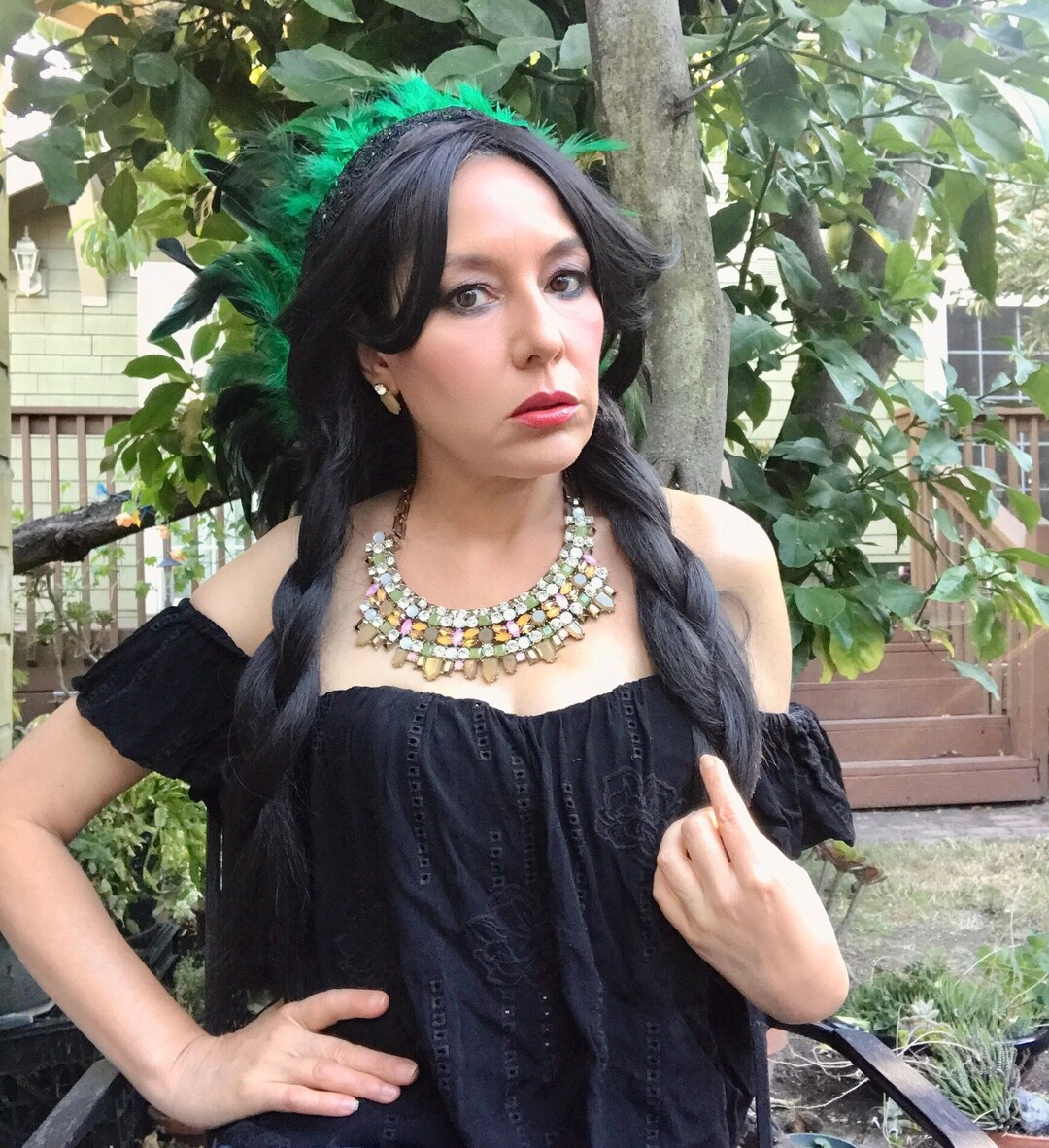 Aztec Princess Inspired Necklace. Aztec Catrina. Day of the Dead F the ...
