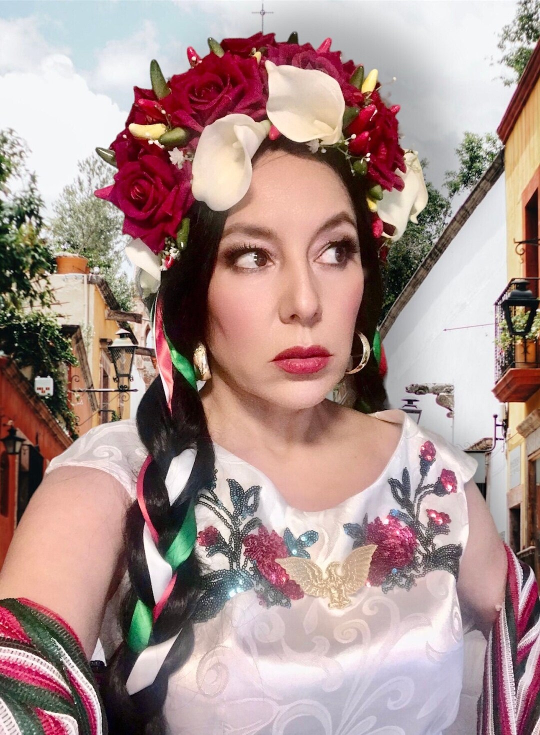 Day of the Dead Headpiece. La Catrina Headband. Mexican Headband ...