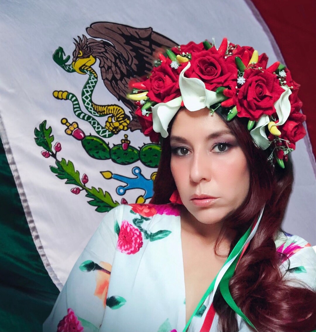 Day of the Dead Headpiece. La Catrina Headband. Mexican Headband ...