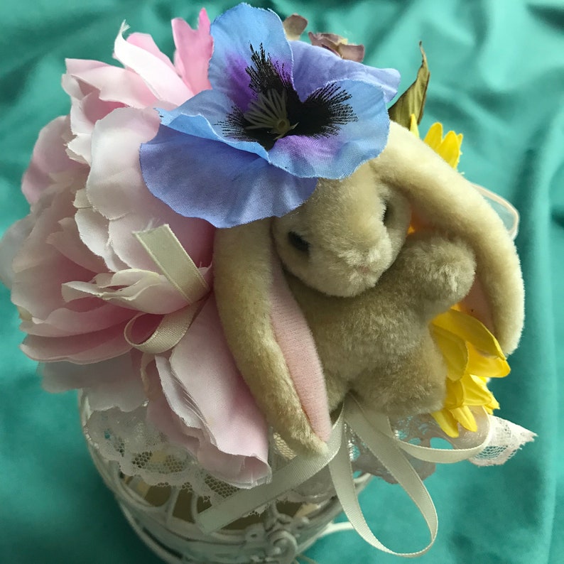 Easter Hat Fascinator Style Headband. Bunny Hat. Spring Hat - Etsy