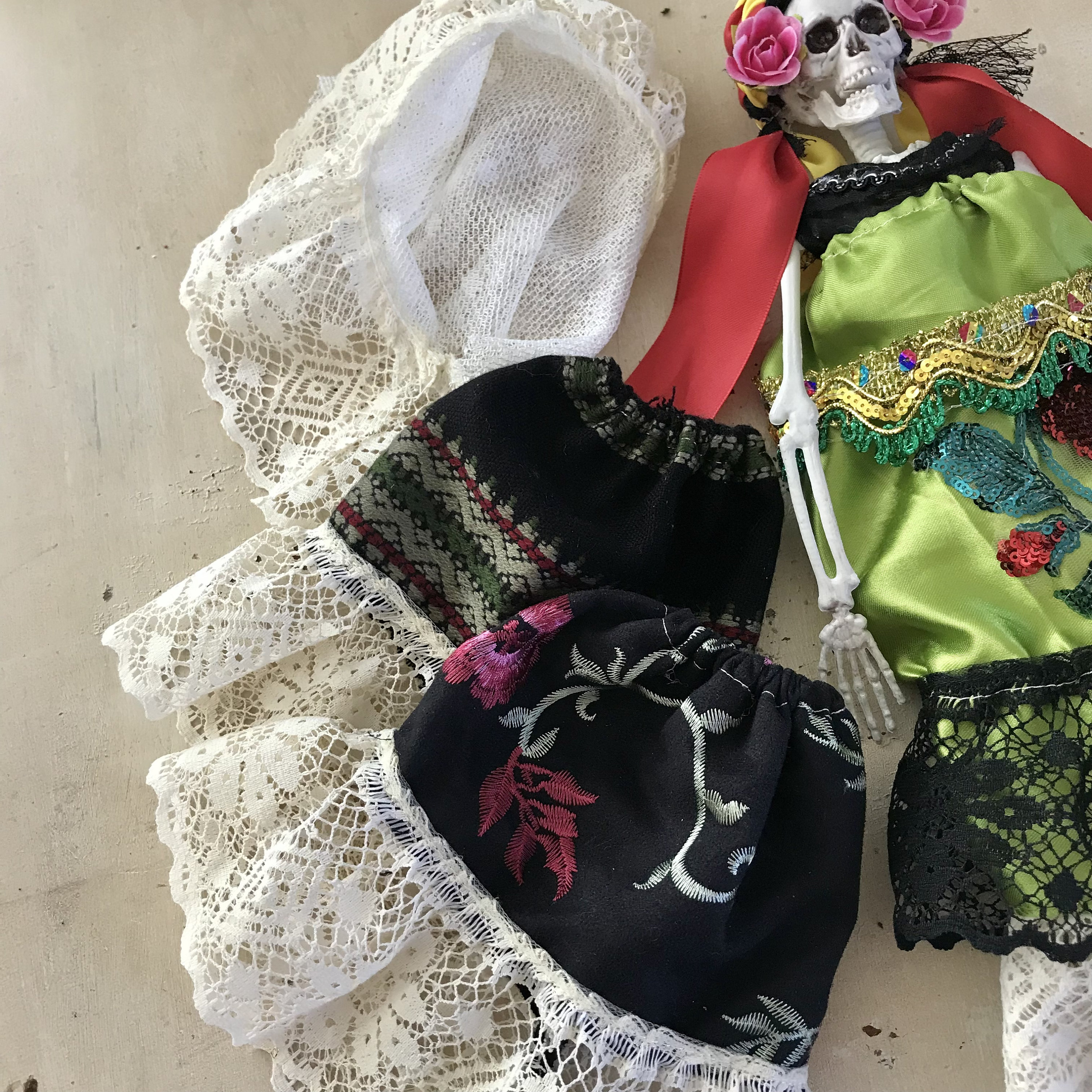 Novelty “la Catrina Tehuana “ Dress up Skeleton. La Catrina Lovers Gift ...