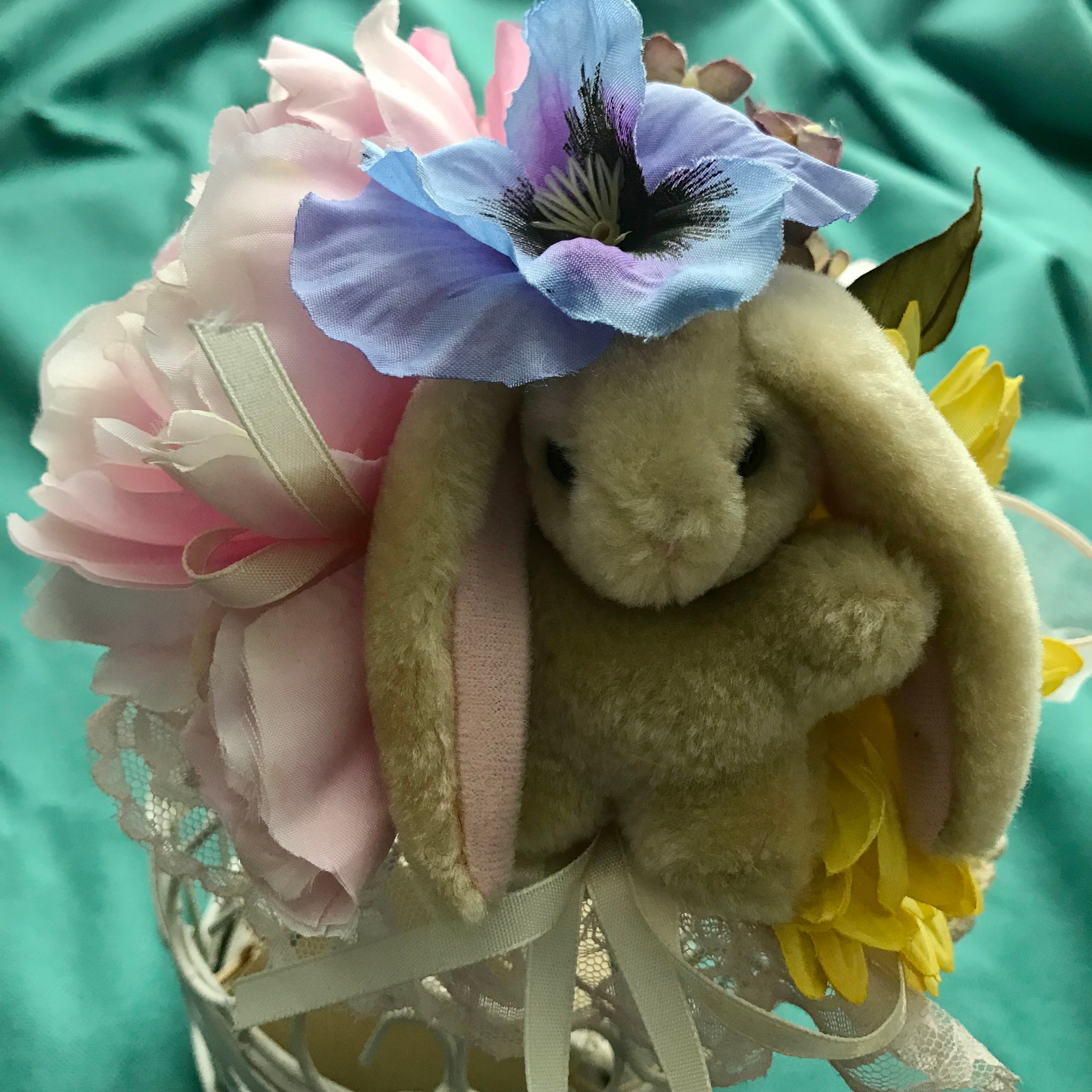 Easter Hat Fascinator Style Headband. Bunny Hat. Spring Hat - Etsy