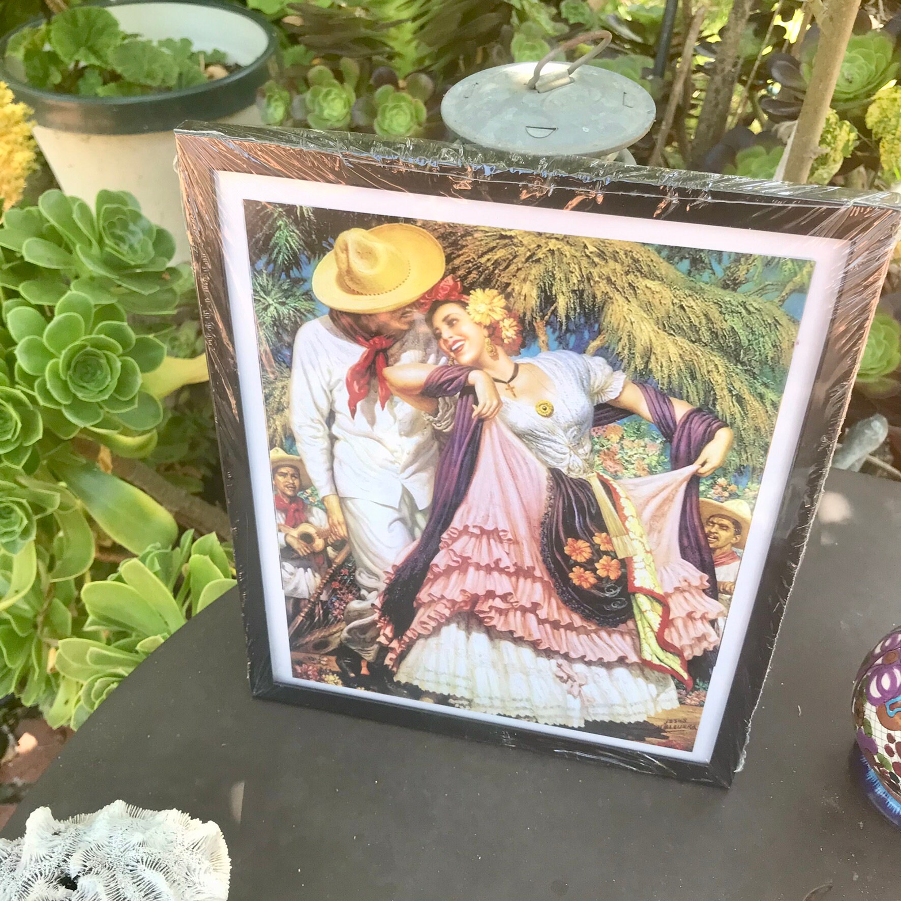 Vintage Mexican Calendar Prints set of 3 Framed. Mexican - Etsy