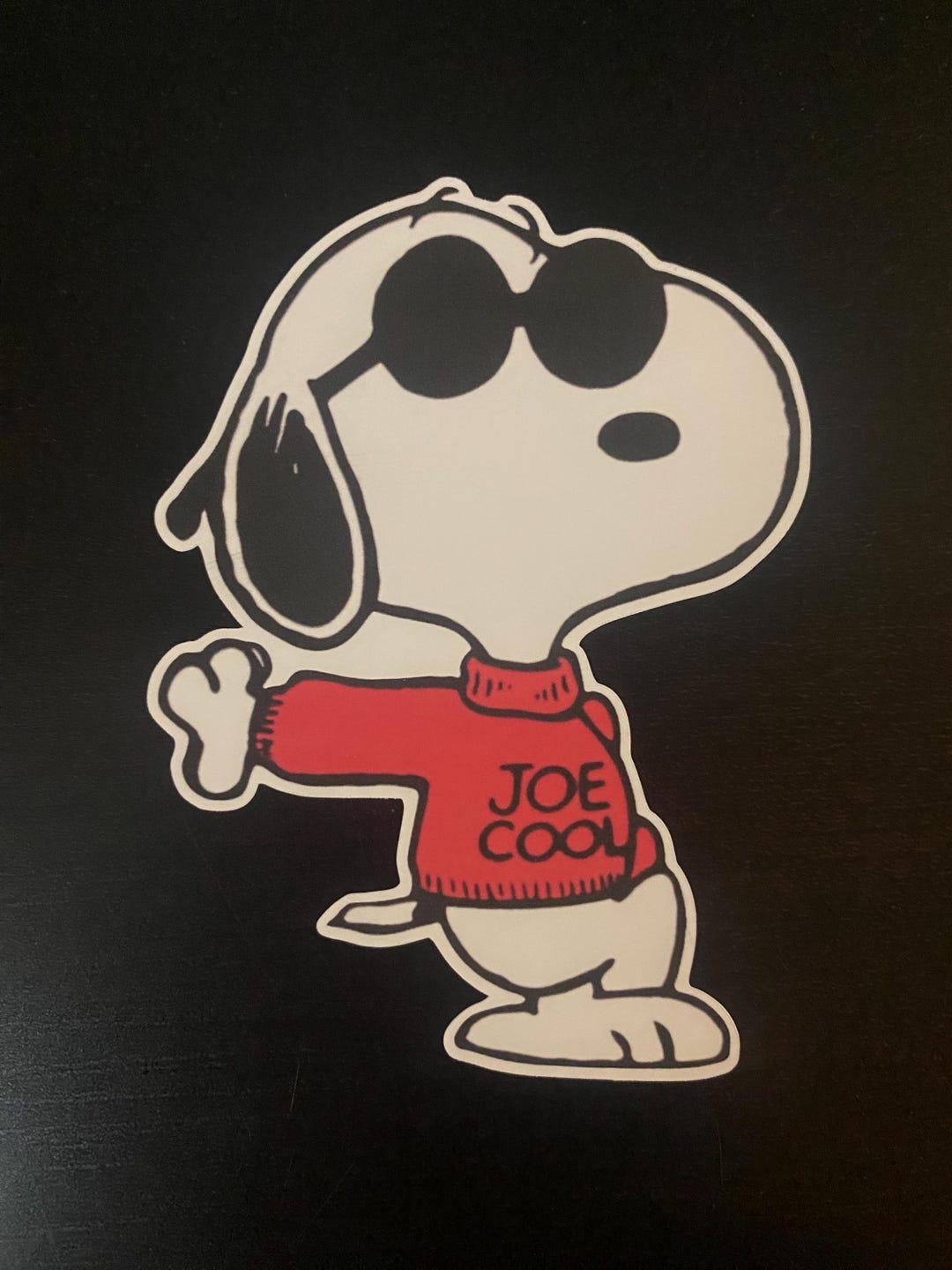 Snoopy Vinyl Sticker Decals: Retro Cartoon Laptop Stickers - Etsy