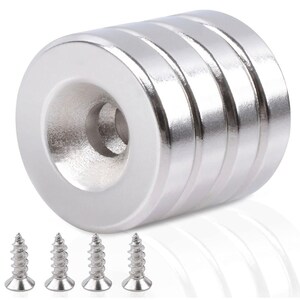 Magnetic Hanging Hardware Set of 4 Magnetic Screws for Hanging Metal ...