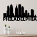Philadelphia Metal Wall Art - Philadelphia Skyline, Philadelphia Wall ...