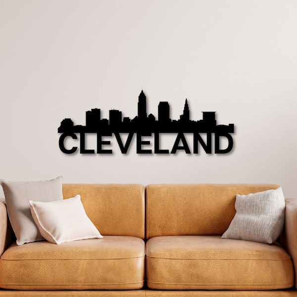 Cleveland Skyline - Etsy