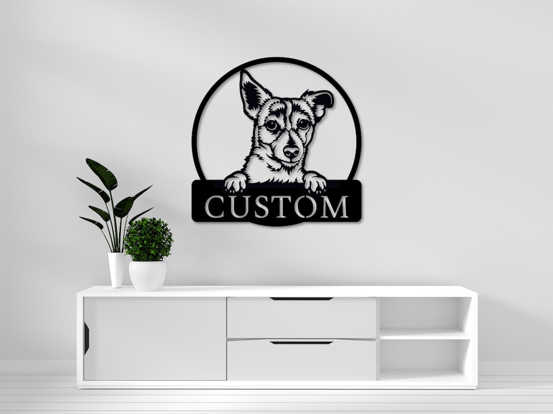 Custom Jack Russell Sign Personalized Jack Russell Wall Art - Etsy