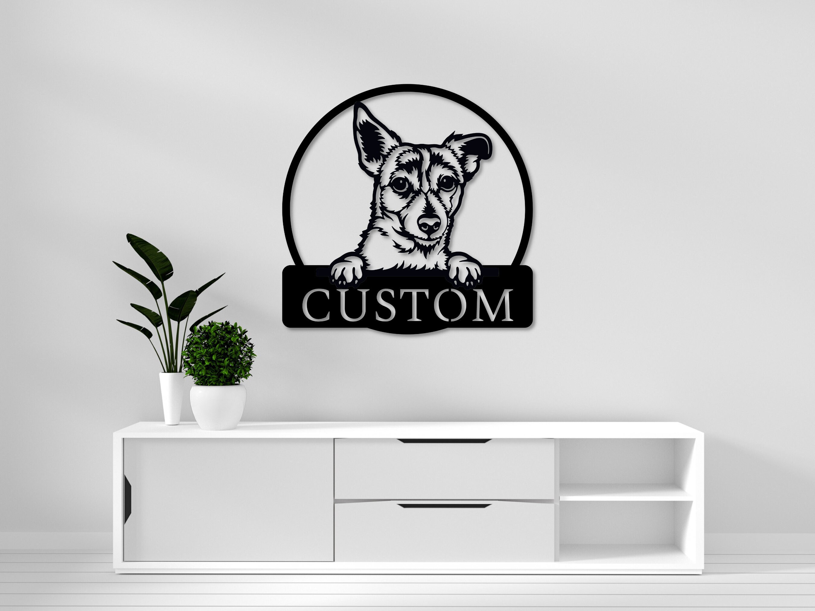 Custom Jack Russell Sign Personalized Jack Russell Wall Art - Etsy