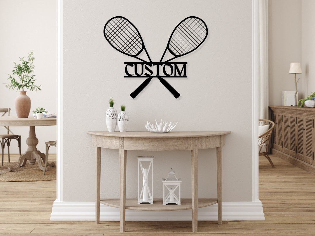 Custom Squash Metal Wall Art - Personalized Squash Name Sign, Squash ...