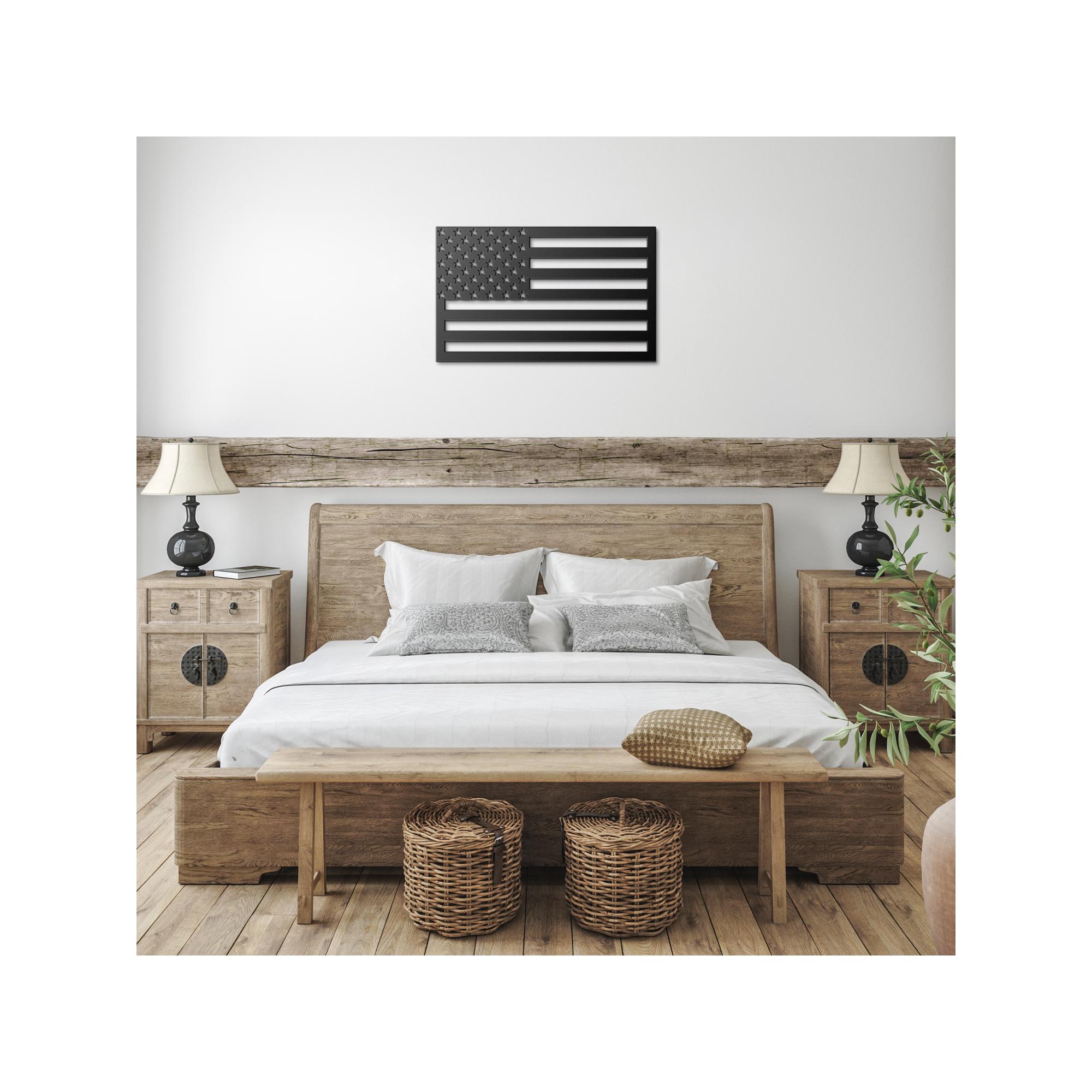 American Flag Metal Sign- American Flag Metal Wall Art, American Flag ...