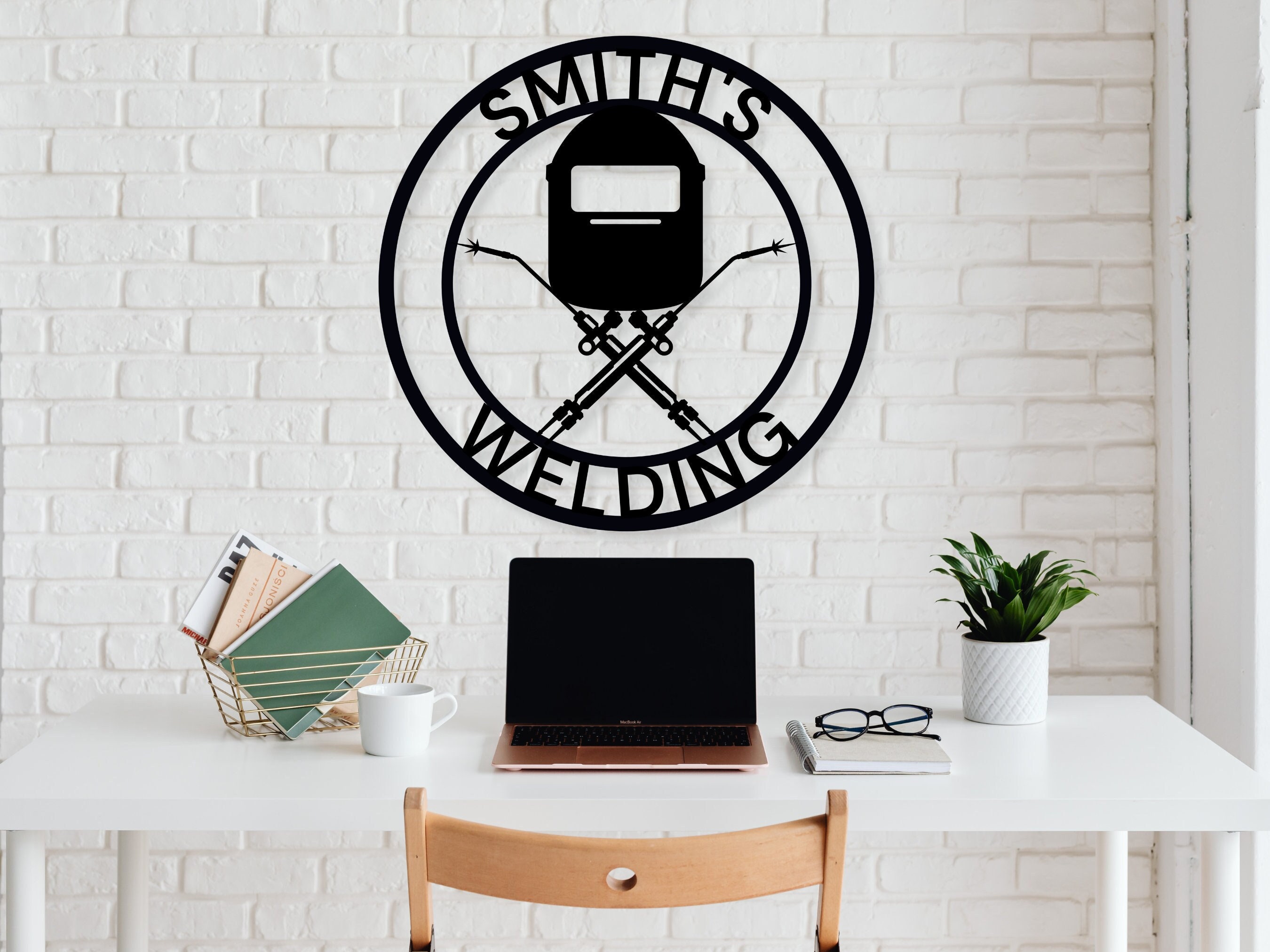 Custom Welder Sign Personalized Welding Name Sign, Sign for Welder ...