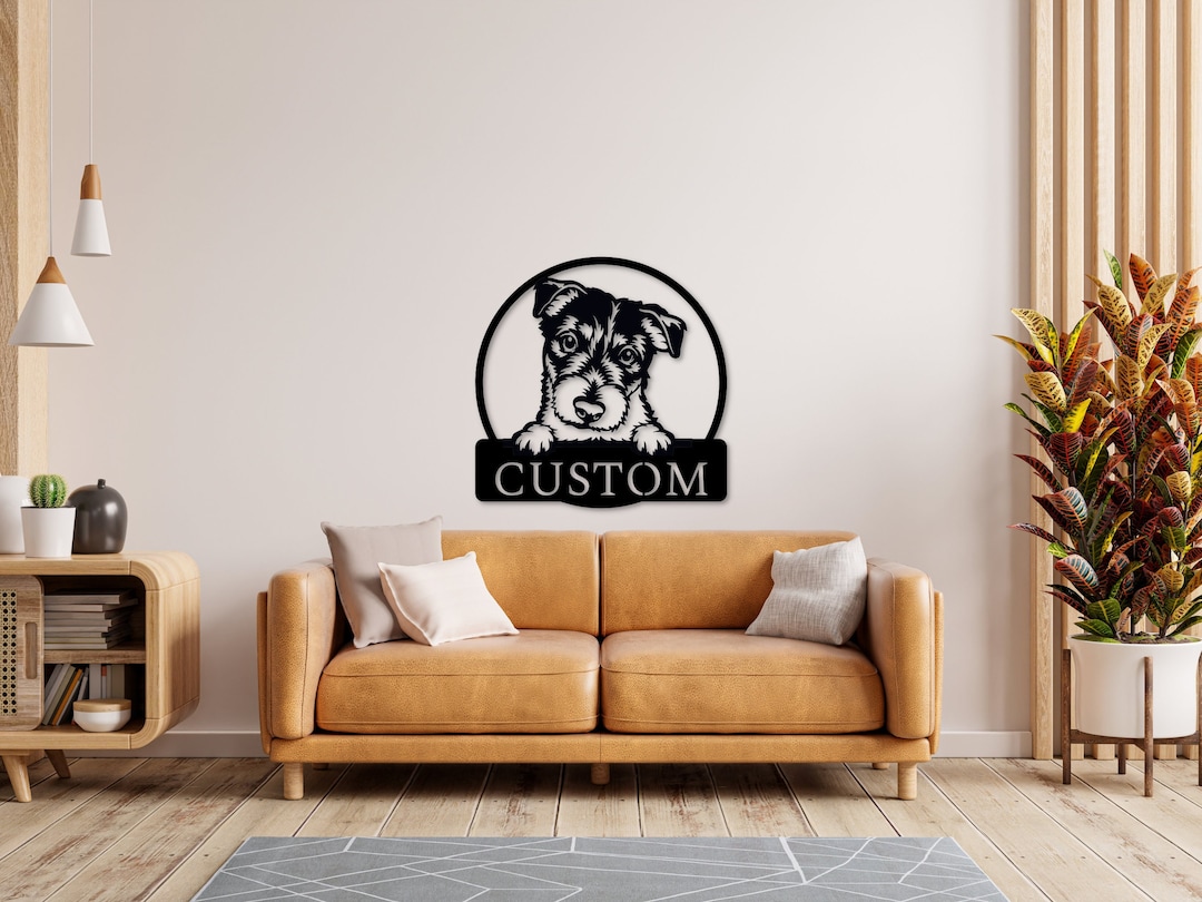 Custom Border Terrier Sign Border Terrier Wall Art, Border Terrier ...