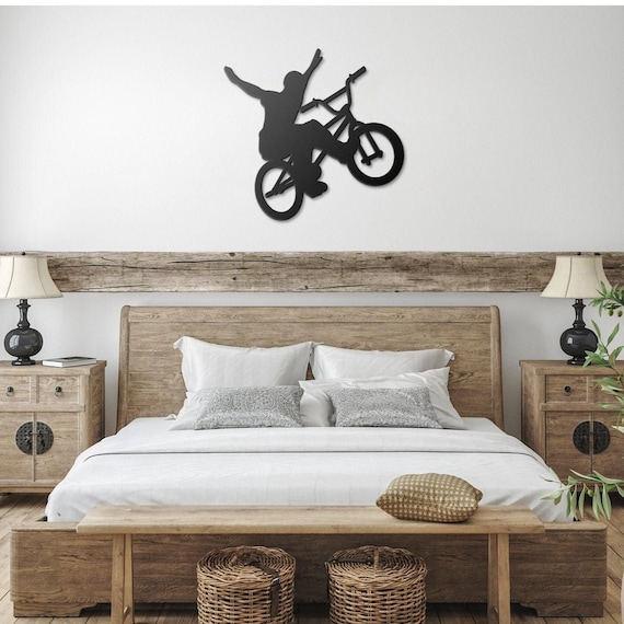 BMX Metal Wall Art BMX Wall Decor Metal Sign Gift for Bike - Etsy