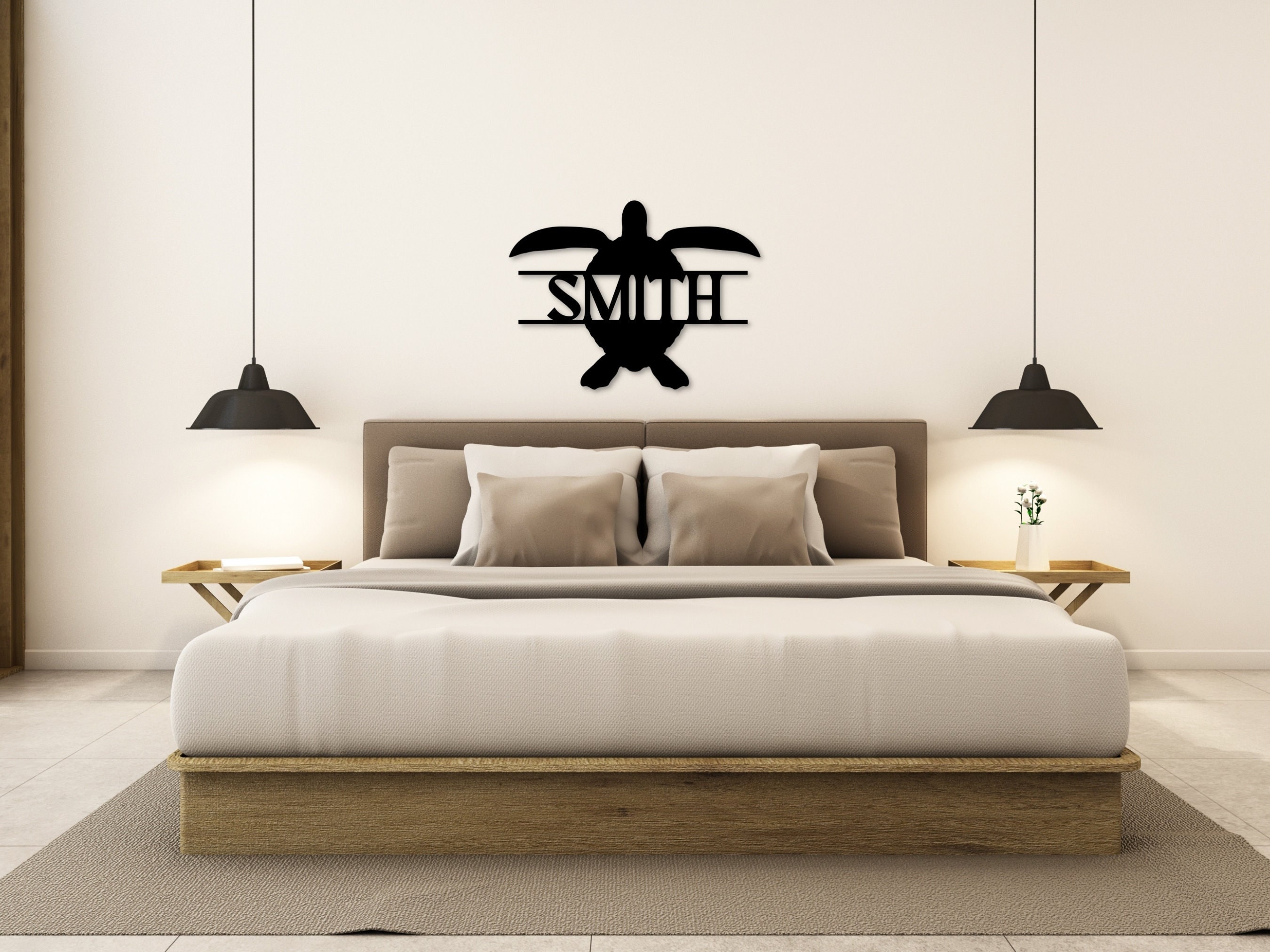 Custom Turtle Metal Wall Art Personalized Turtle Metal Sign, Turtle ...