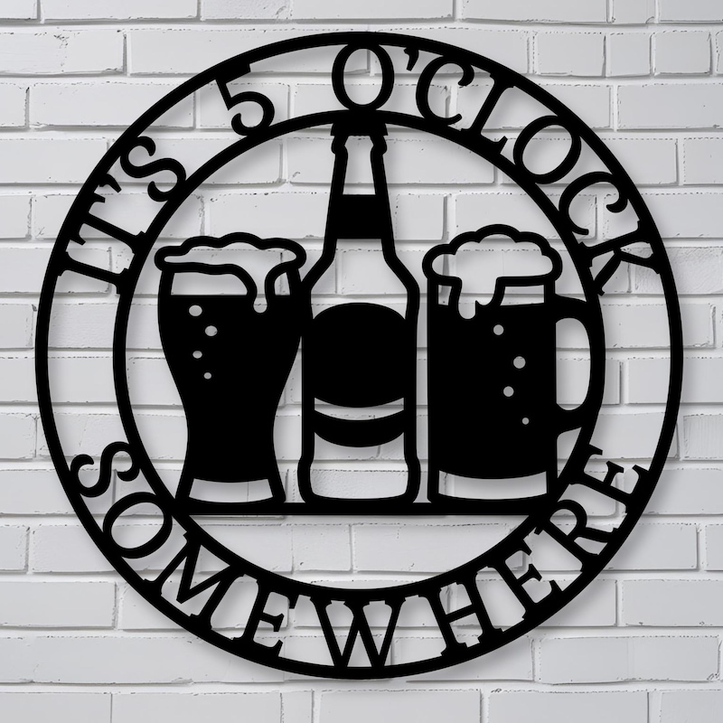 Pub Style Metal Signs - Etsy