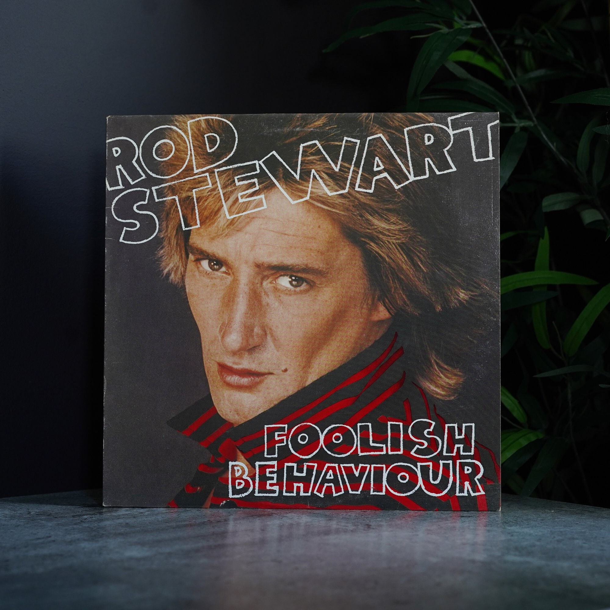 1980 Rod Stewart Foolish Behavior Vintage Vinyl Used - Etsy