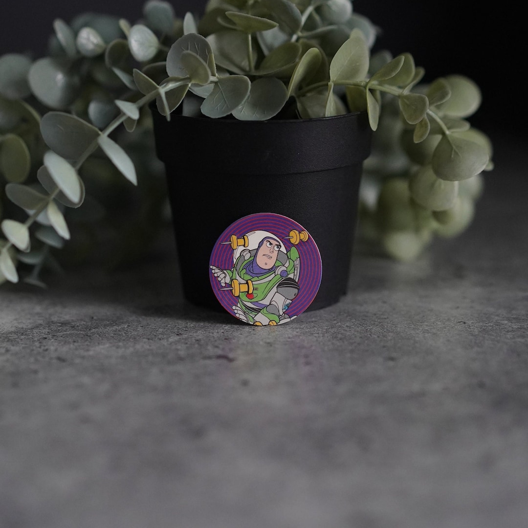 1995 POG Buzz Lightyear 48 Toy Story Disney POG WPF Vintage Milk Cap ...