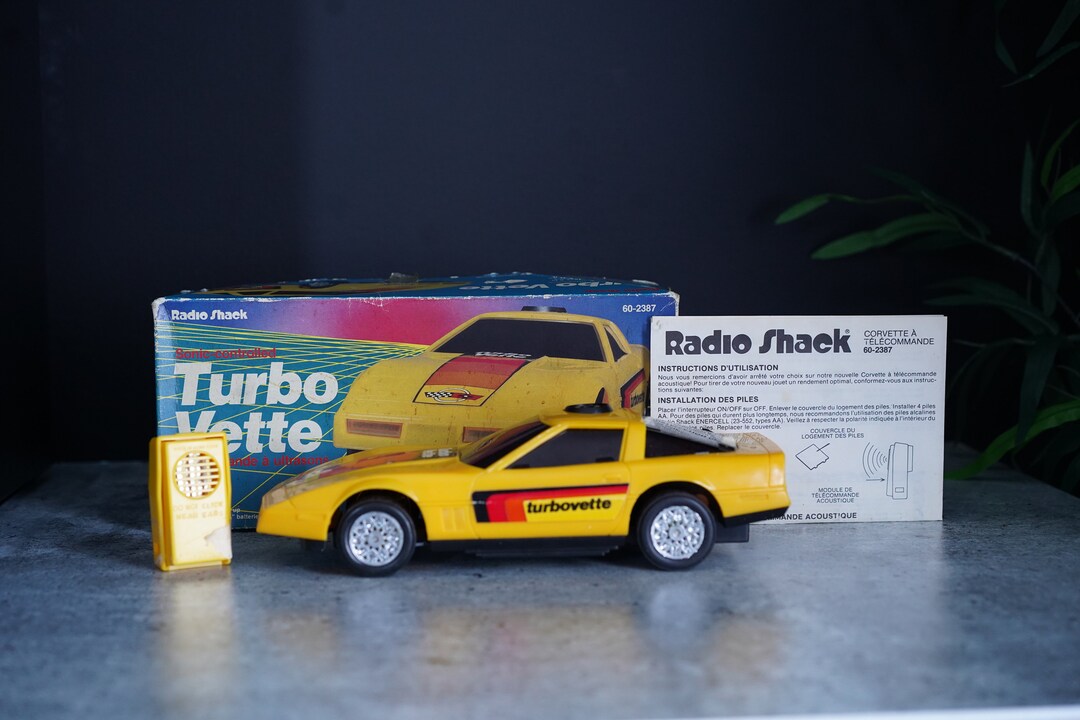1980s Turbo Vette With Controller and Original Box Vintage Radio Shack ...