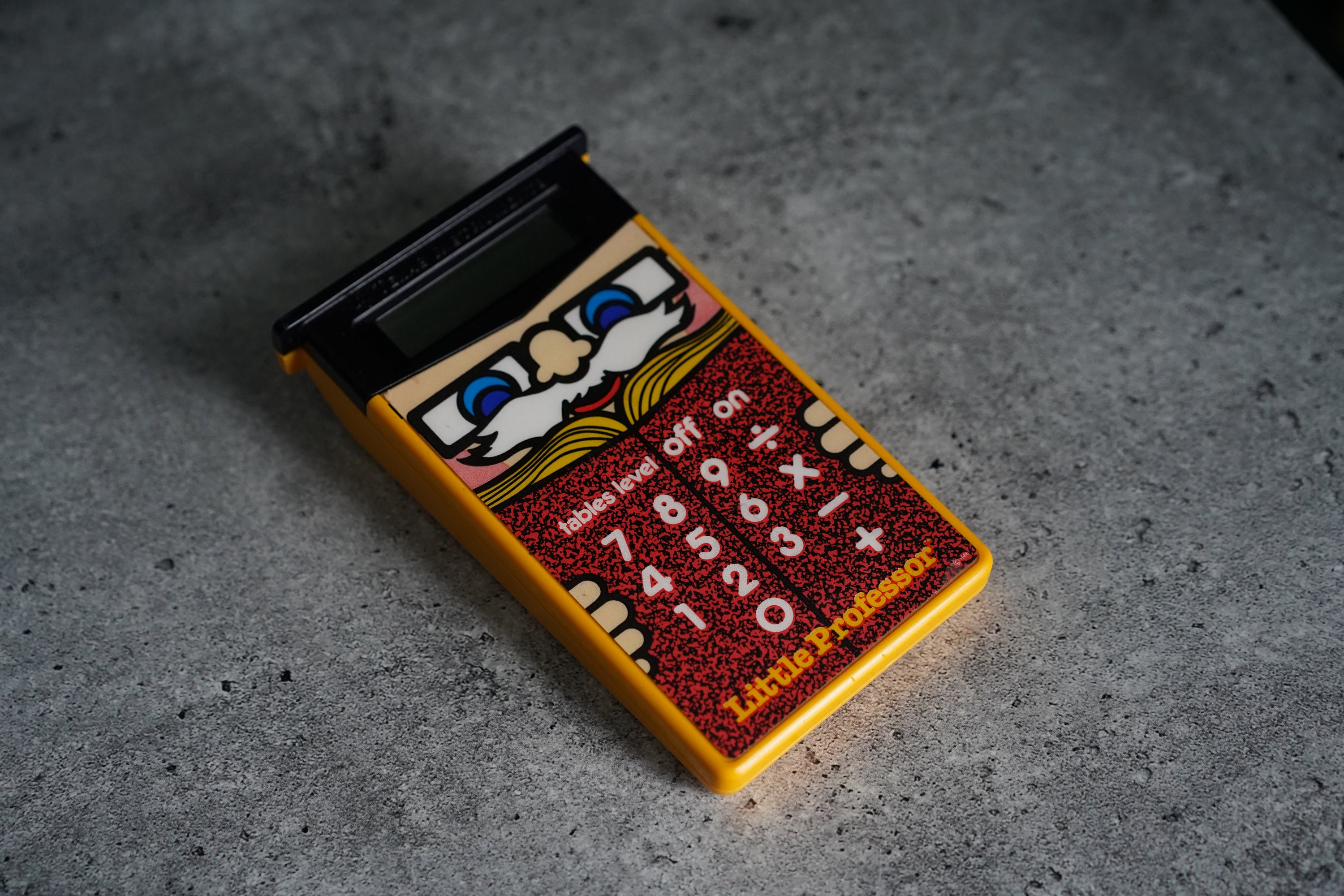 1985 RARE Little Professor Electronic Game Vintage Mathematics Learning ...