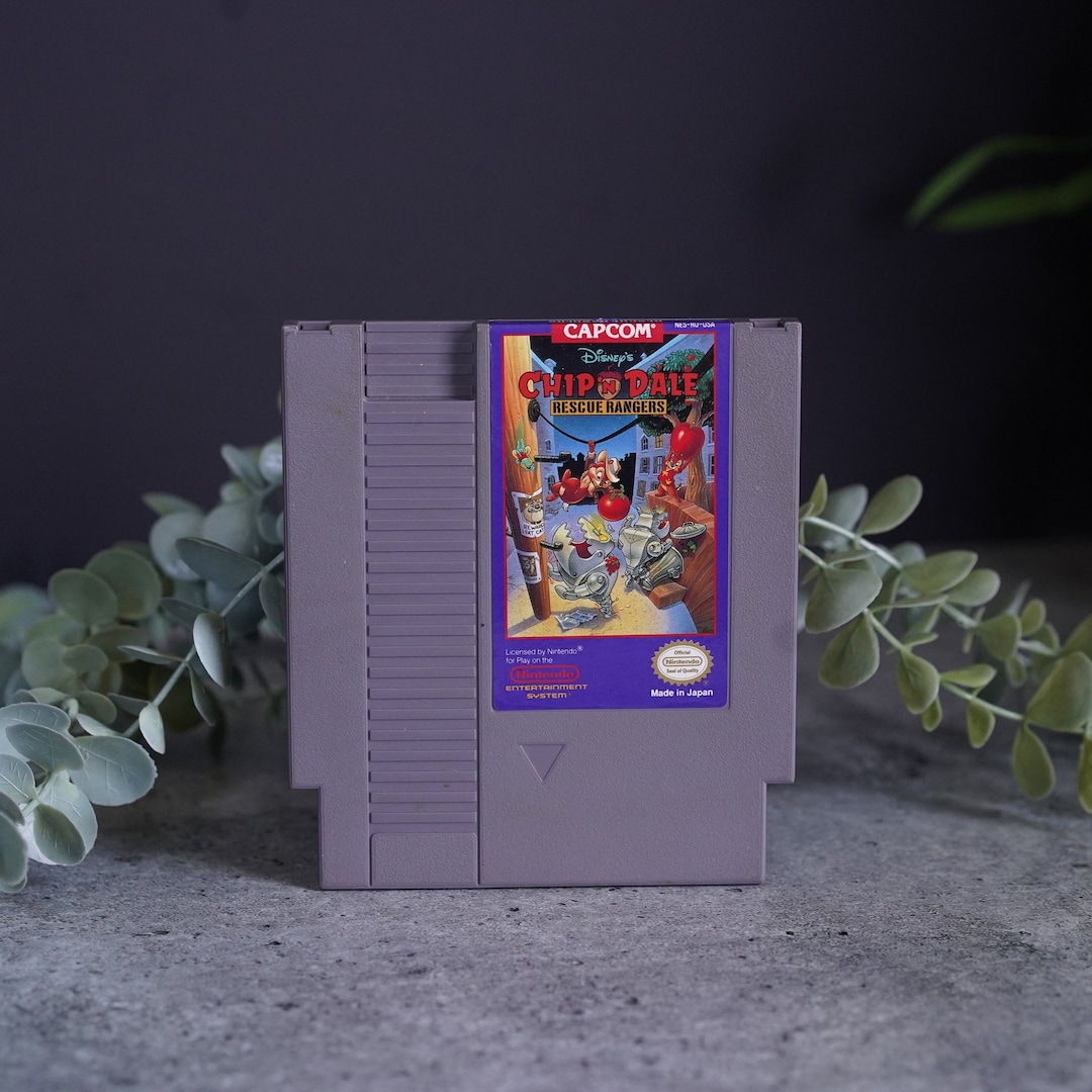 1985 Disney's Chip N' Dale: Rescue Rangers NES - Etsy