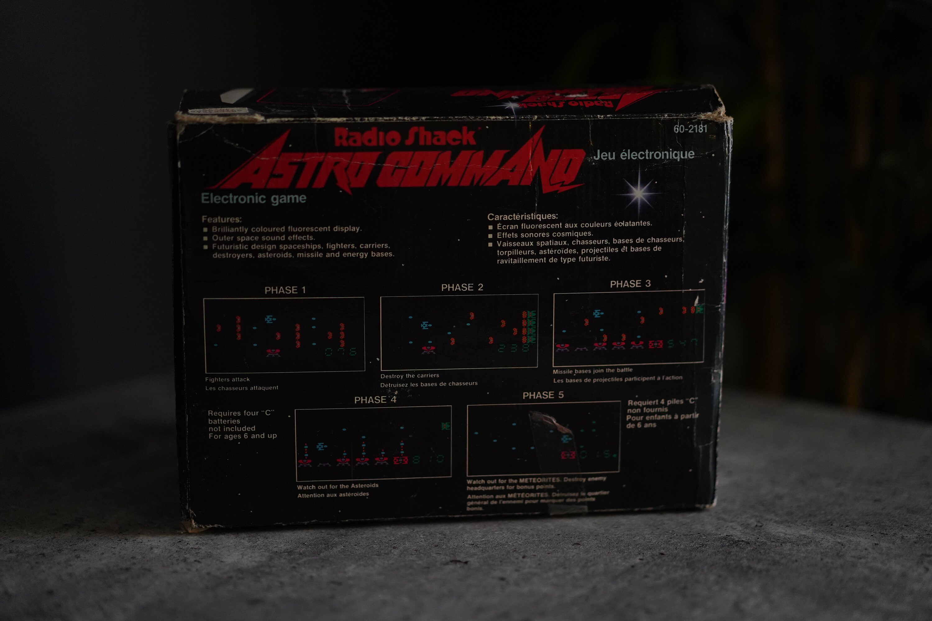 1987 Astro Command Radio-shack Electronic Game - Etsy