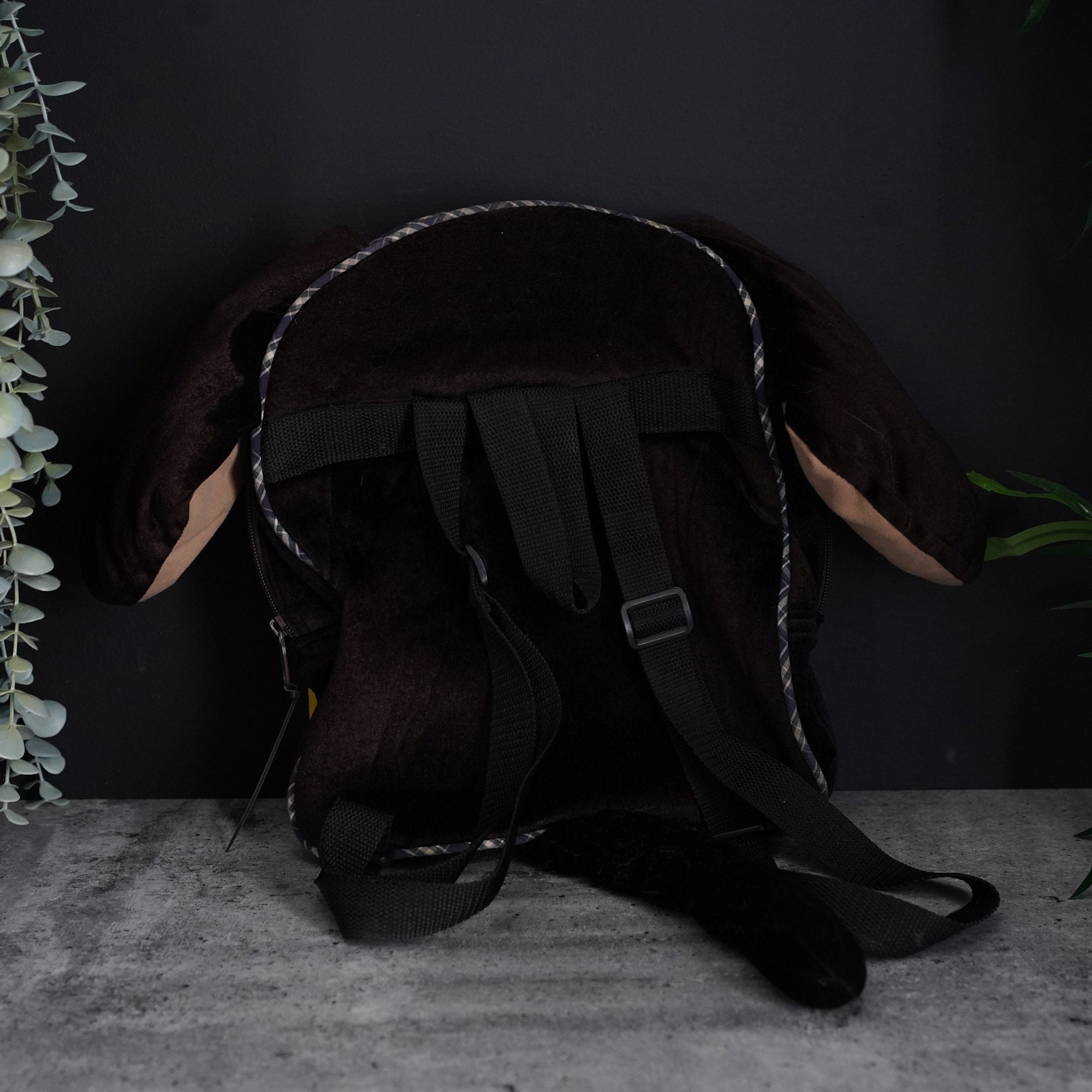 2000s RARE bagpipes Children Soft Brown Backpack Vintage See-through ...