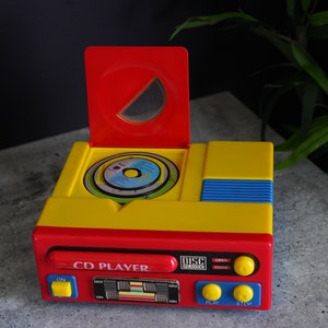 1990s RARE Navy Star Kids Lazer-disc Music Player 44 Kids Songs ...
