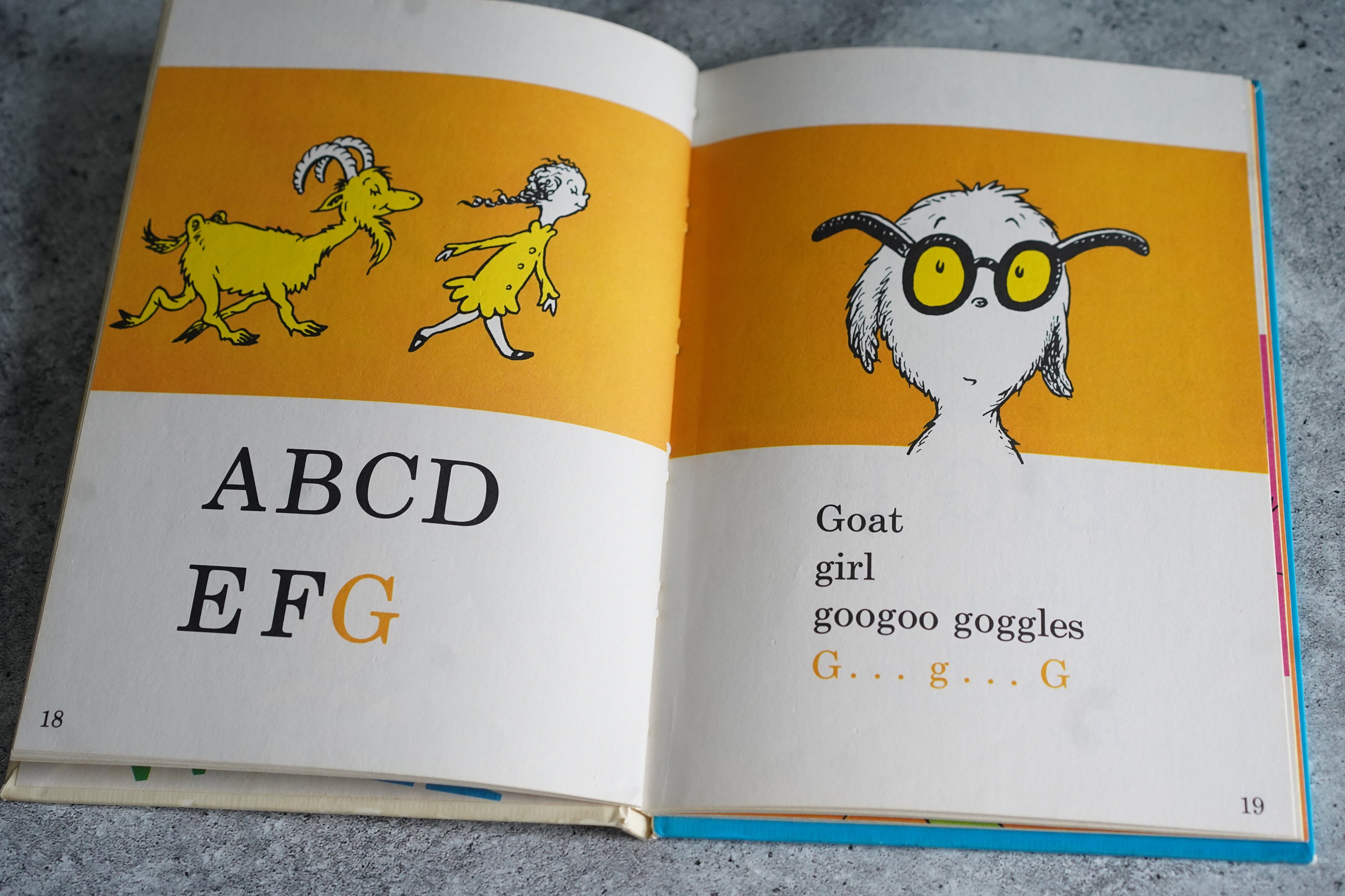 1963 Dr. Seuss ABC Book Vintage Children Stories 60s - Etsy Australia