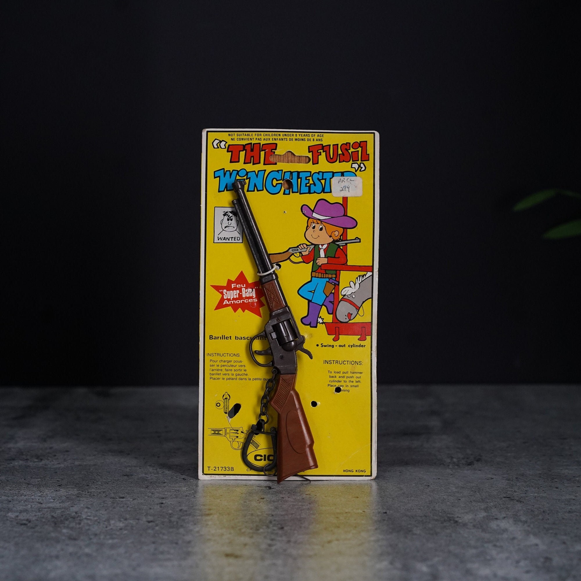 VTG the Winchester Toy Rifle Keychain Vintage 8 and up Toy Made in Hong ...