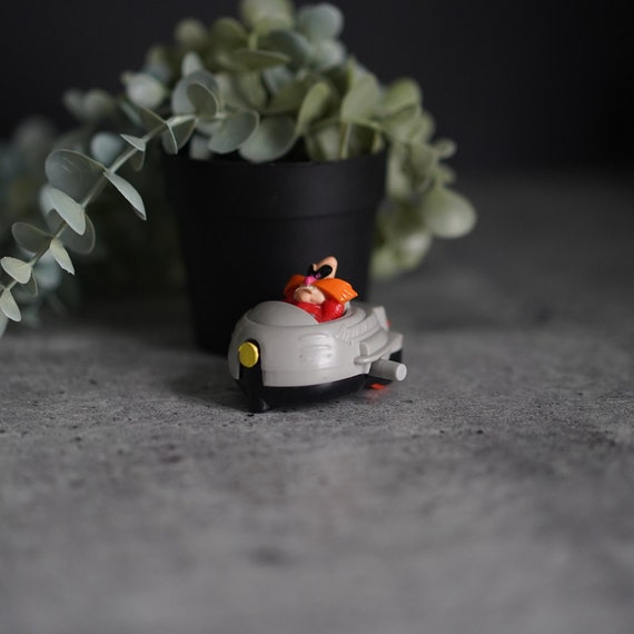 1993 Dr. 'eggman' Robotnik in Car Figure Sonic the - Etsy