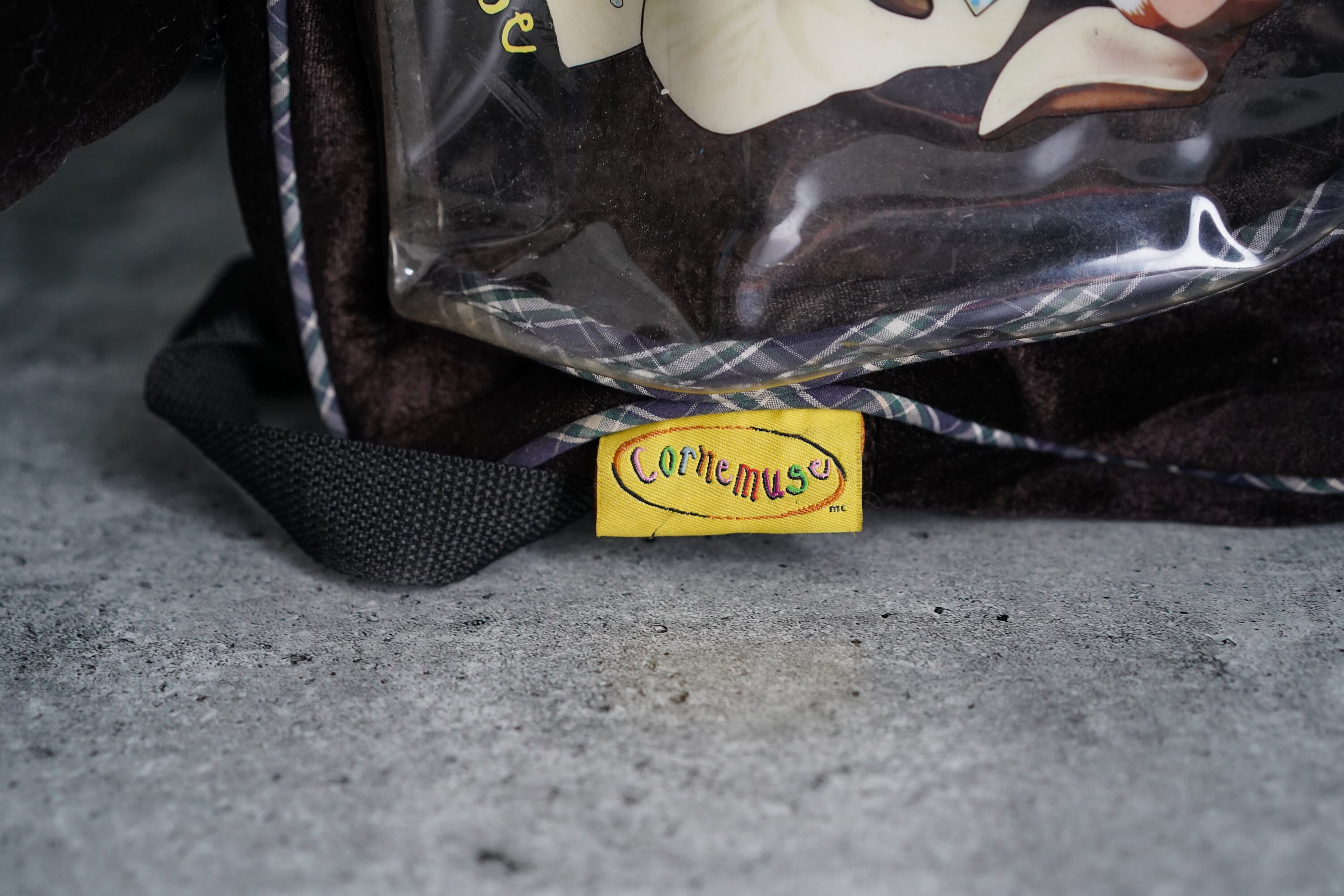 2000s RARE bagpipes Children Soft Brown Backpack Vintage See-through ...