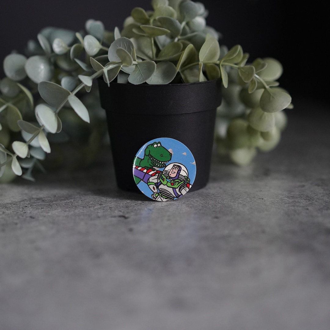 1995 POG Rex & Buzz Lightyear 64 Toy Story Disney POG WPF Vintage Milk ...