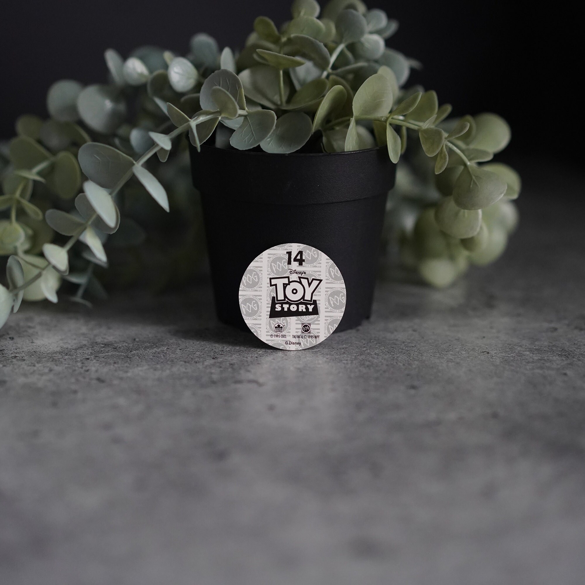 1995 POG Toy Soldiers 14 Toy Story Disney POG WPF Vintage Milk Cap 90s ...