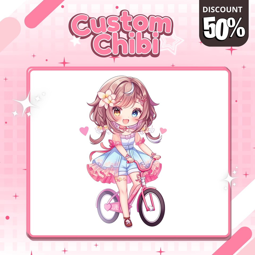 Custom Chibi Character, Cute Anime Chibi, Custom Chibi Commission ...