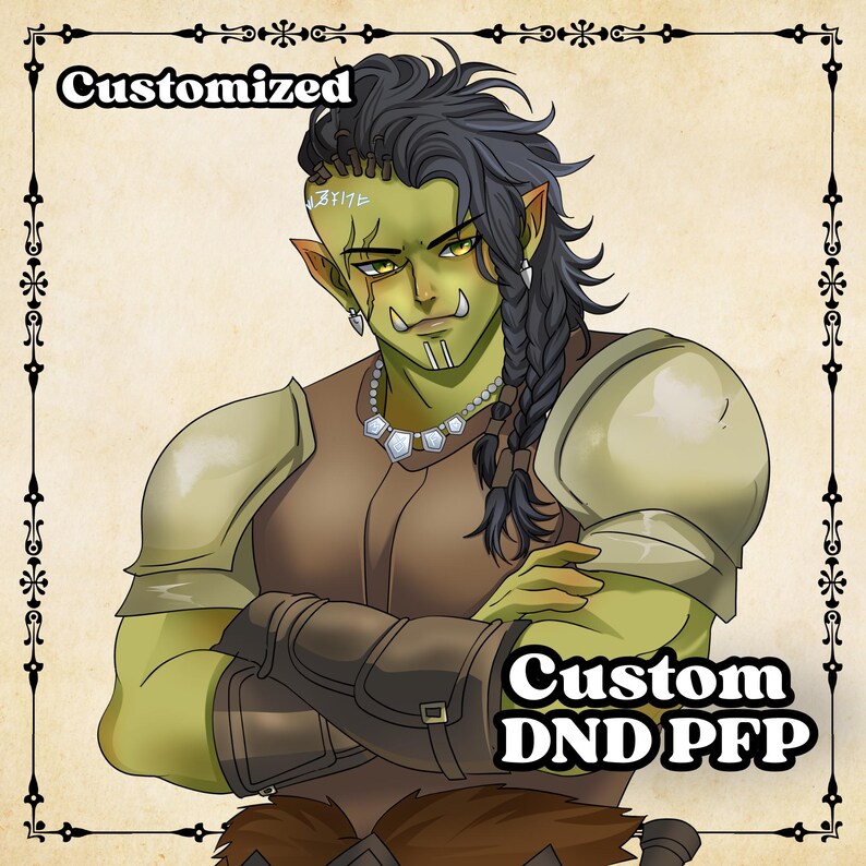 Custom DND Character Dungeons and Dragons Art Illustration Fantasy ...
