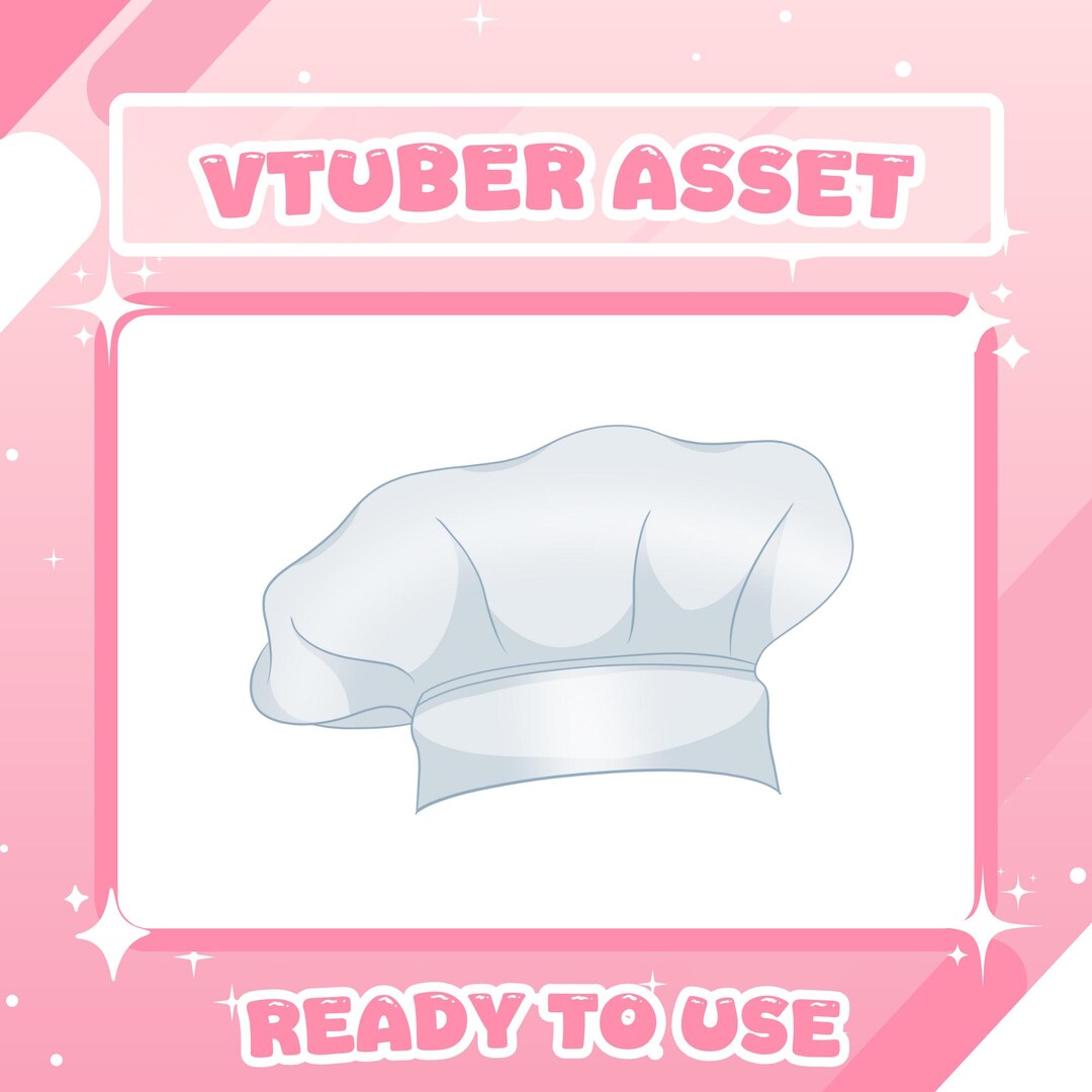Chef Hat Vtuber Asset - Etsy