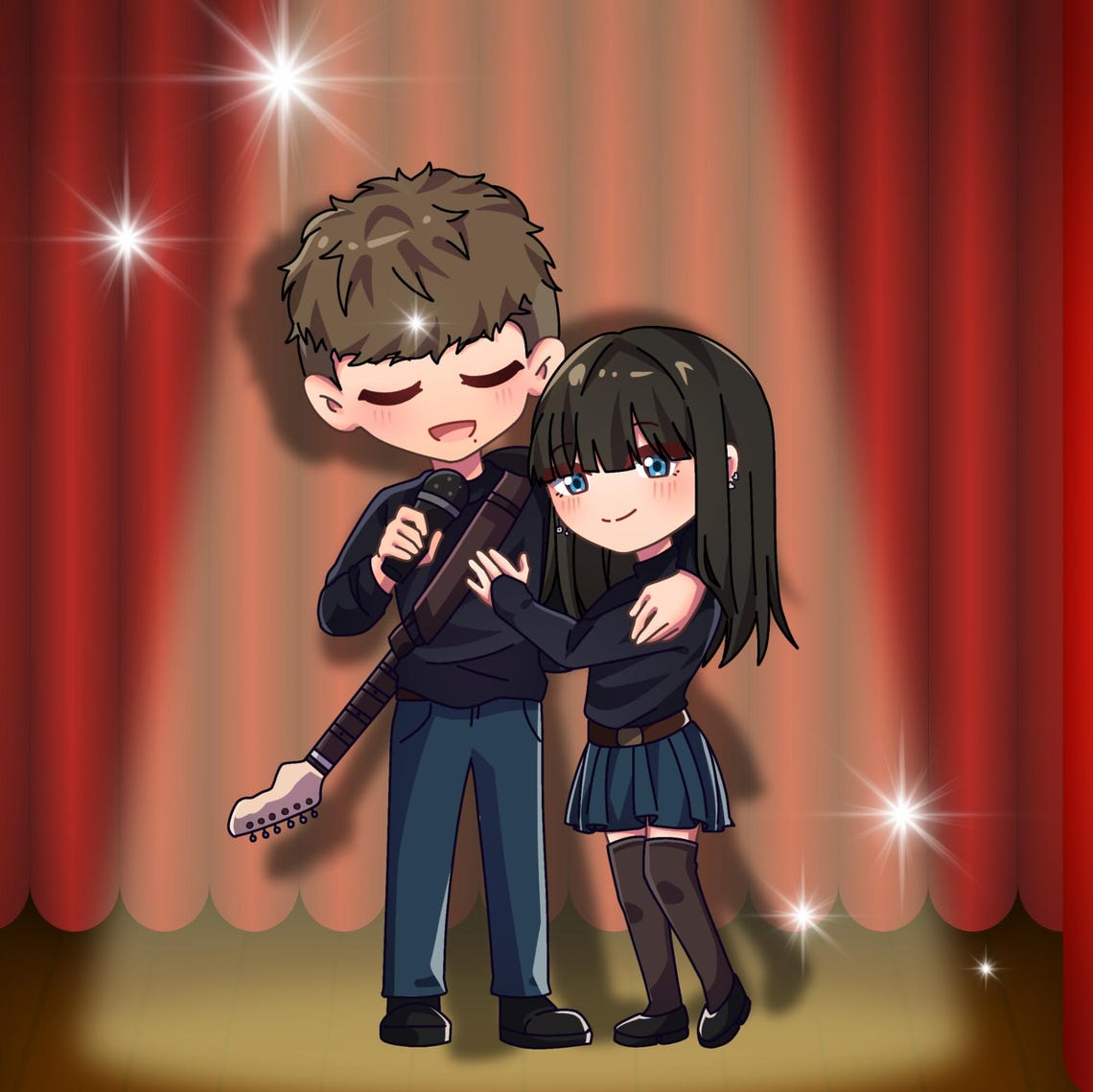 Custom Chibi Commission, Chibi Character, Cute Anime Art, Kawaii Chibi ...