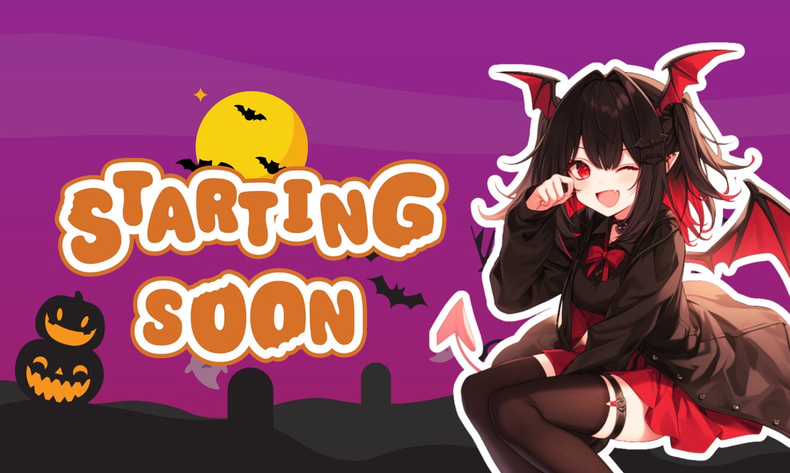 Custom Animated Starting Soon Stream Screen, Ending, and Be Right Back ...