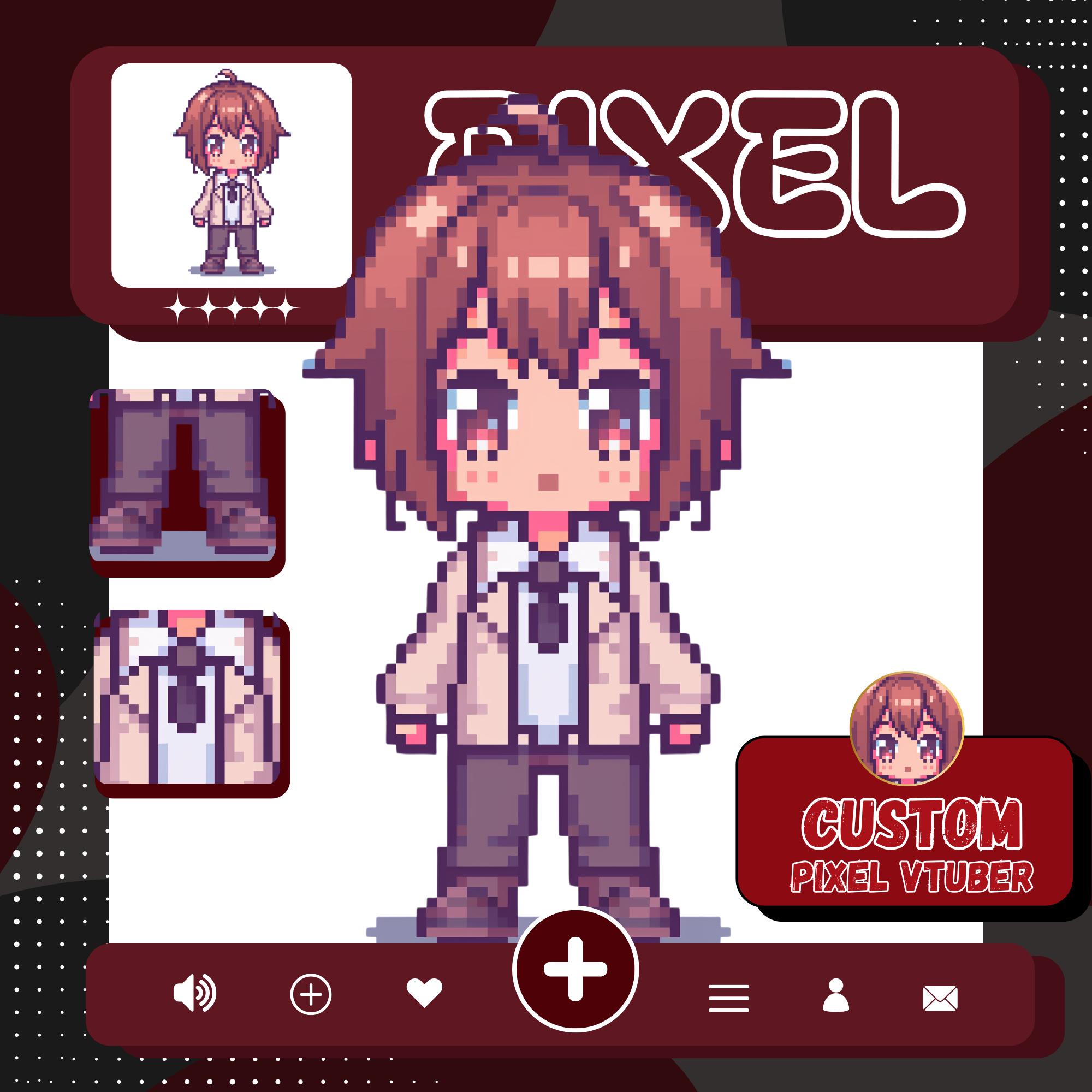 Vtuber Design | Live2d Model, Pngtuber, Custom Vtuber, Vtuber ...
