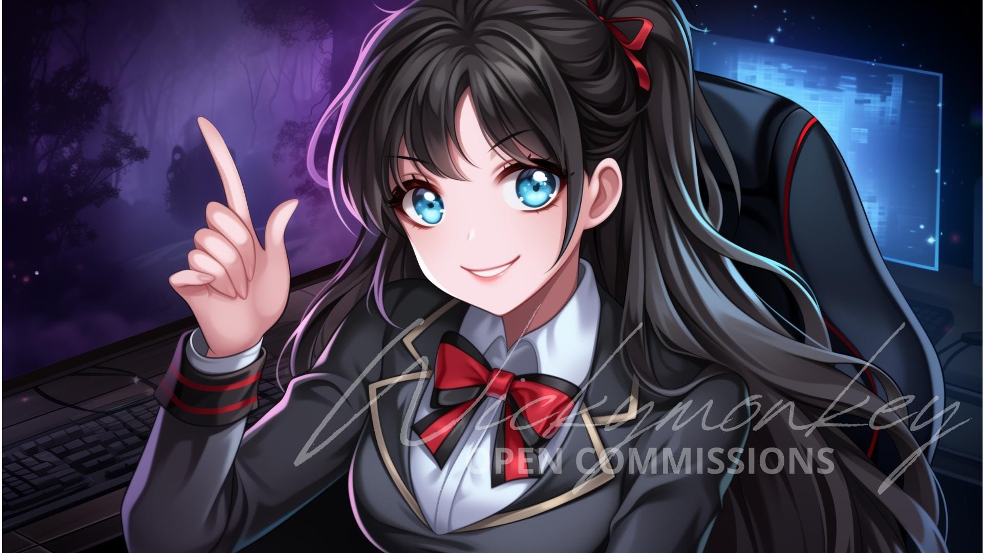Custom Anime Art | OC, Avatar, Fanart, Portrait, PFP Icon | Original ...