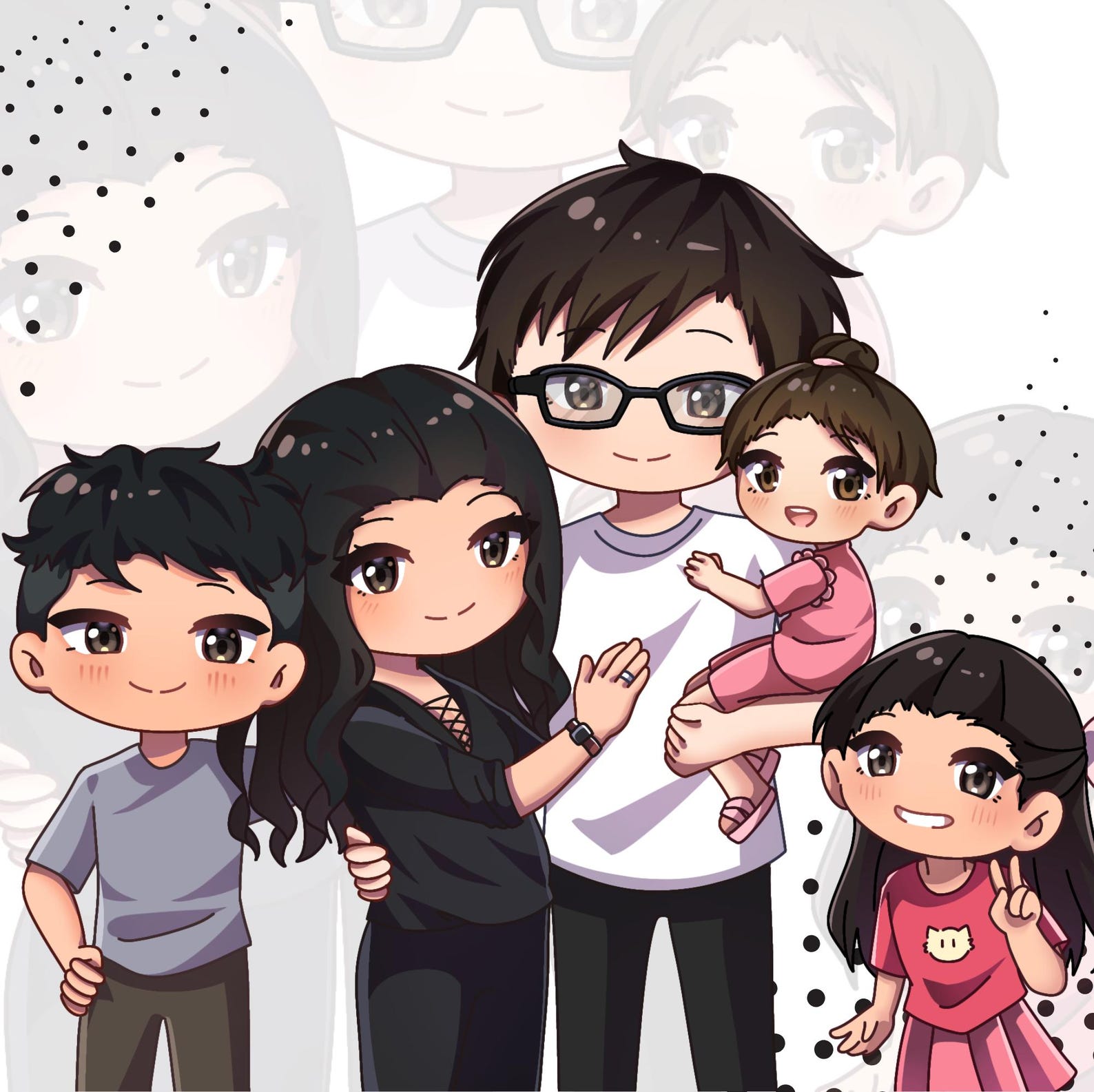 Custom Chibi Commission, Chibi Character, Cute Anime Art, Kawaii Chibi ...