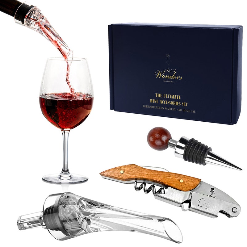 Wine Aerator Pourer - Etsy Denmark