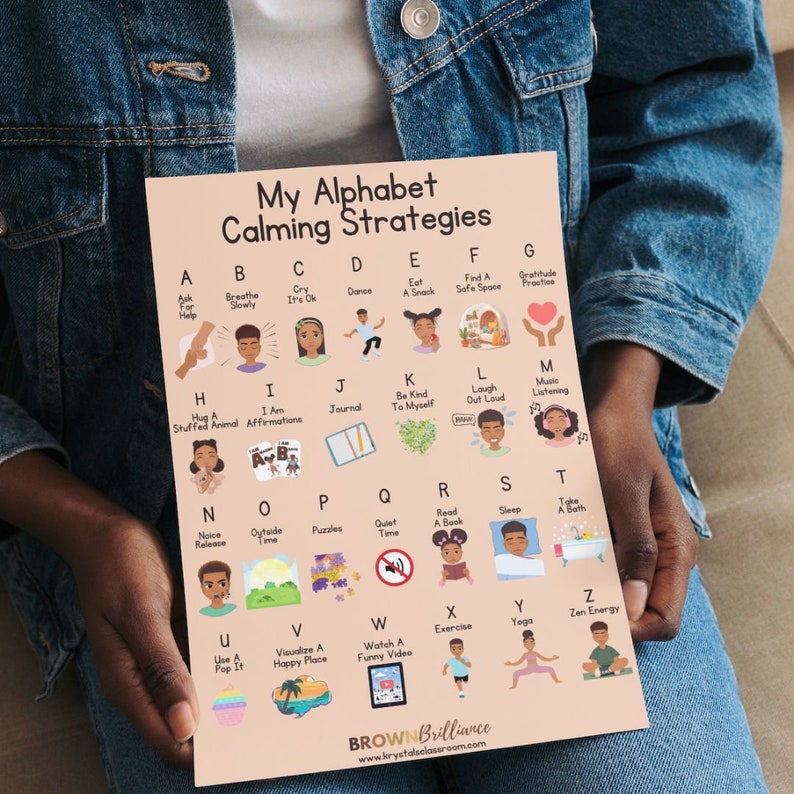 Digital Download/printable: My Calming Strategies Poster 11x14 - Etsy