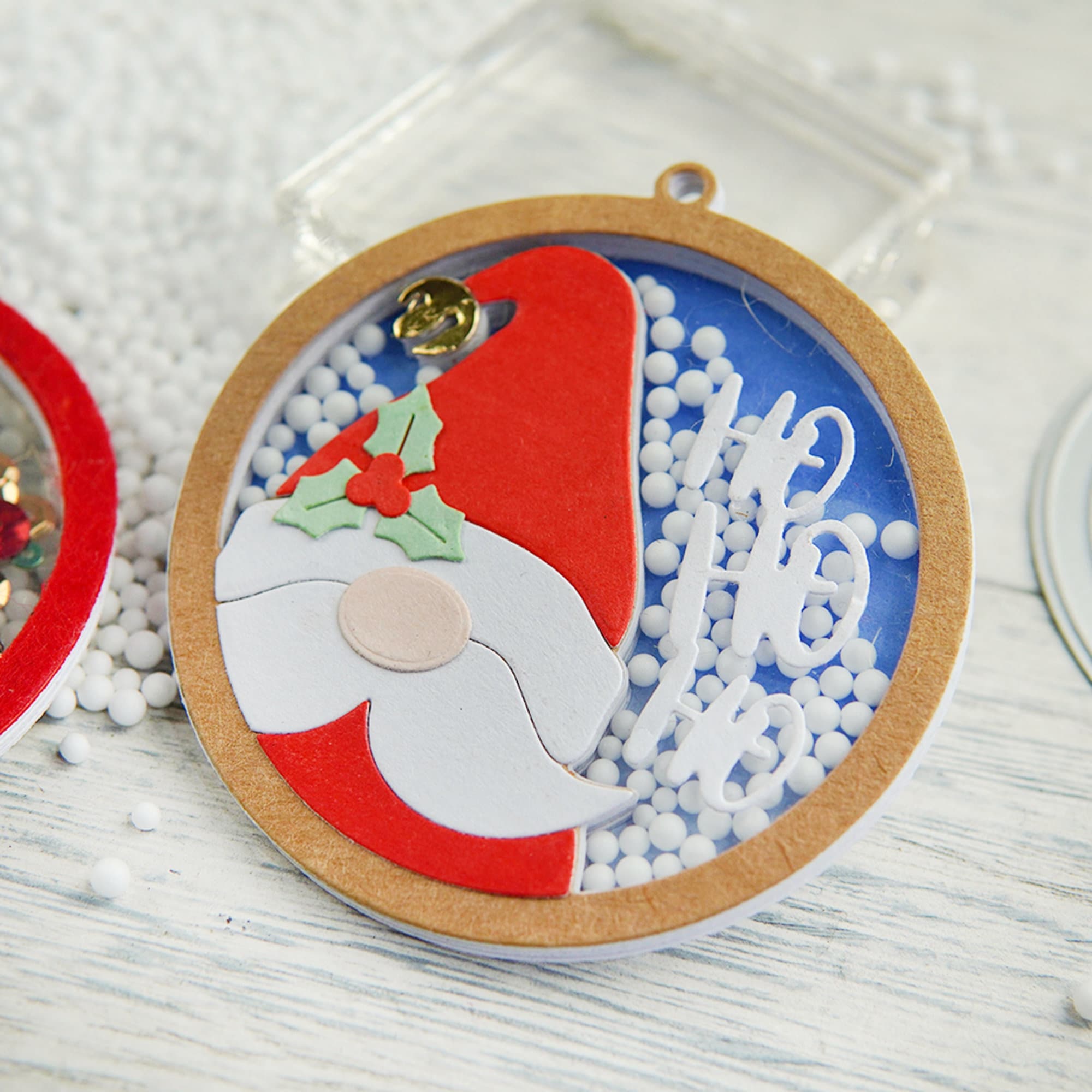 Cute Christmas Gnome Santa Claus Cutting Dies Set - Etsy