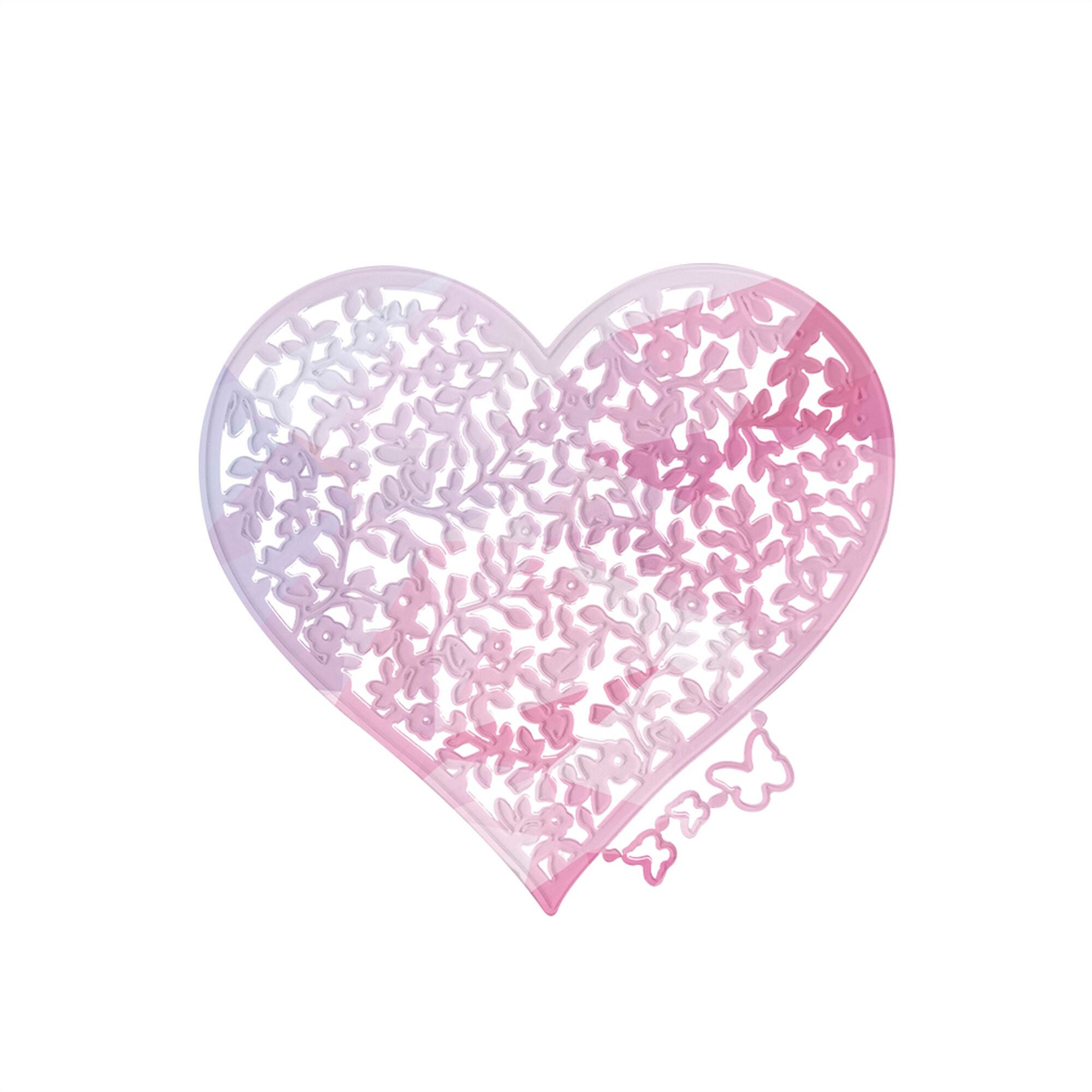 Hollow Love Heart With Floral Decor Cutting Dies for Card Making DIY ...
