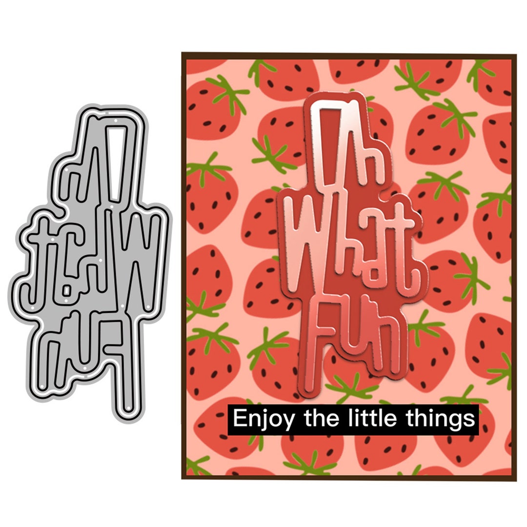 Oh What Fun Cutting Dies for Card Making DIY Scrapbooking - Etsy
