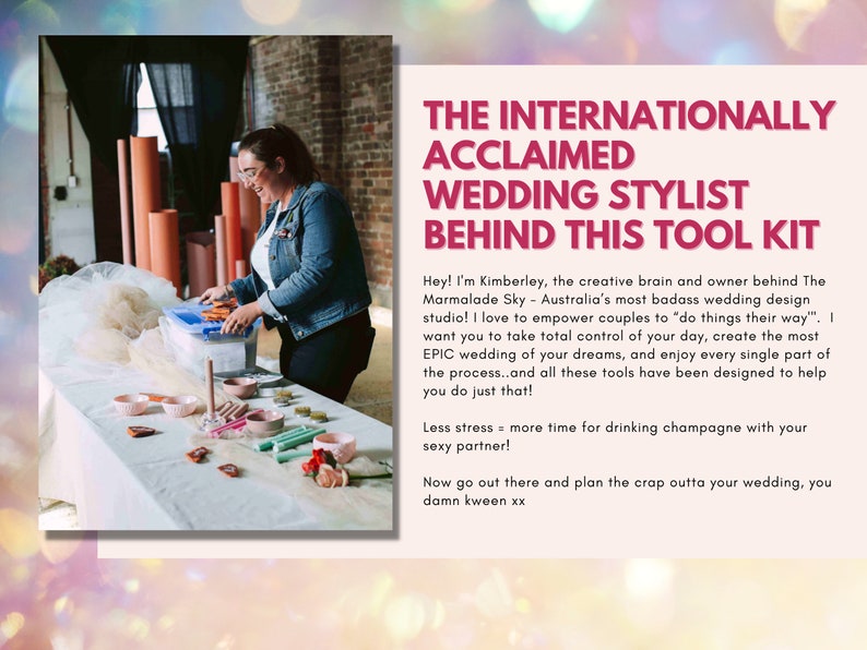 The Ultimate Wedding Tool Kit Wedding Spreadsheet Planner - Etsy