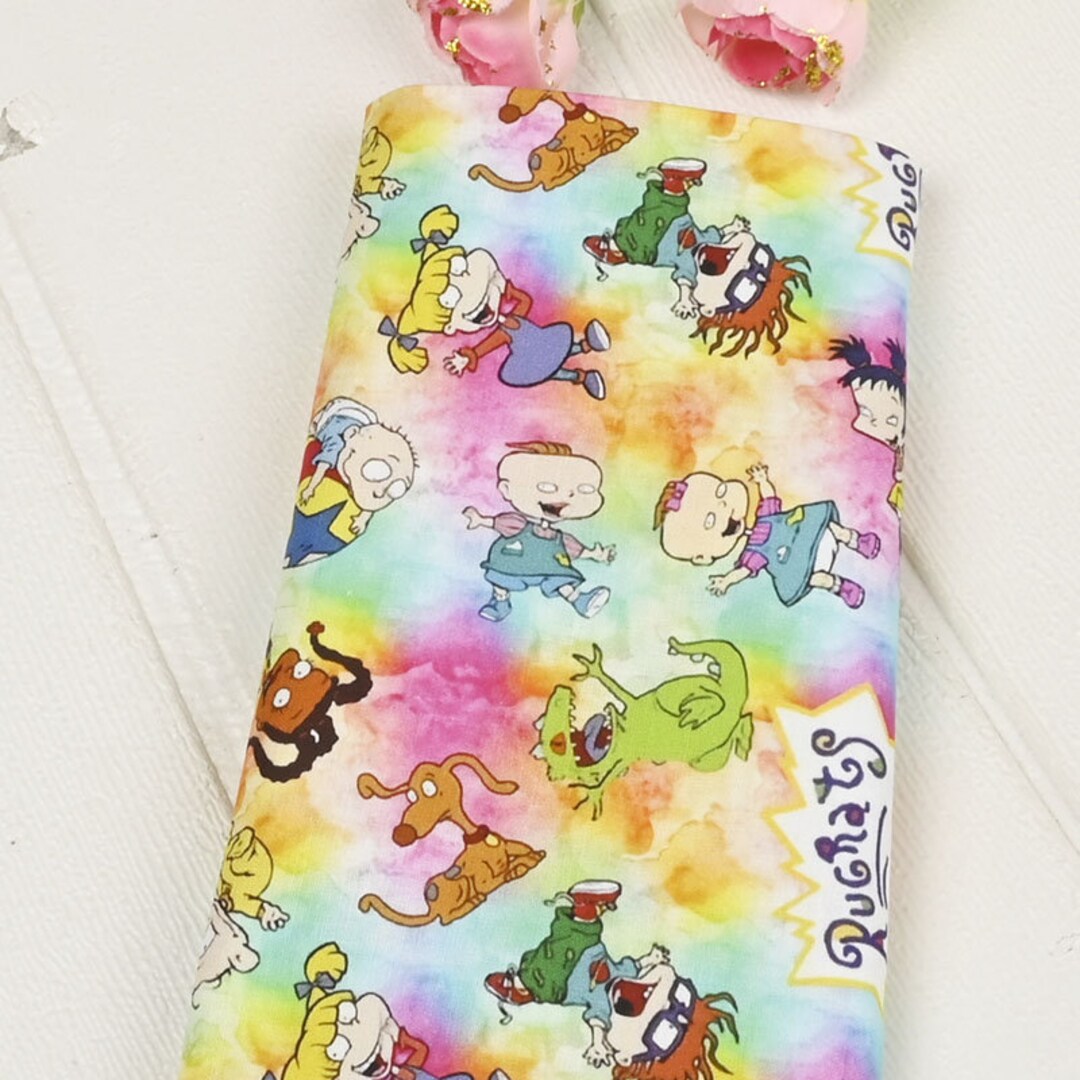 Rugrats Go Wild Fabric Rugrats Fabric Cartoon Cotton Fabric by the Half ...