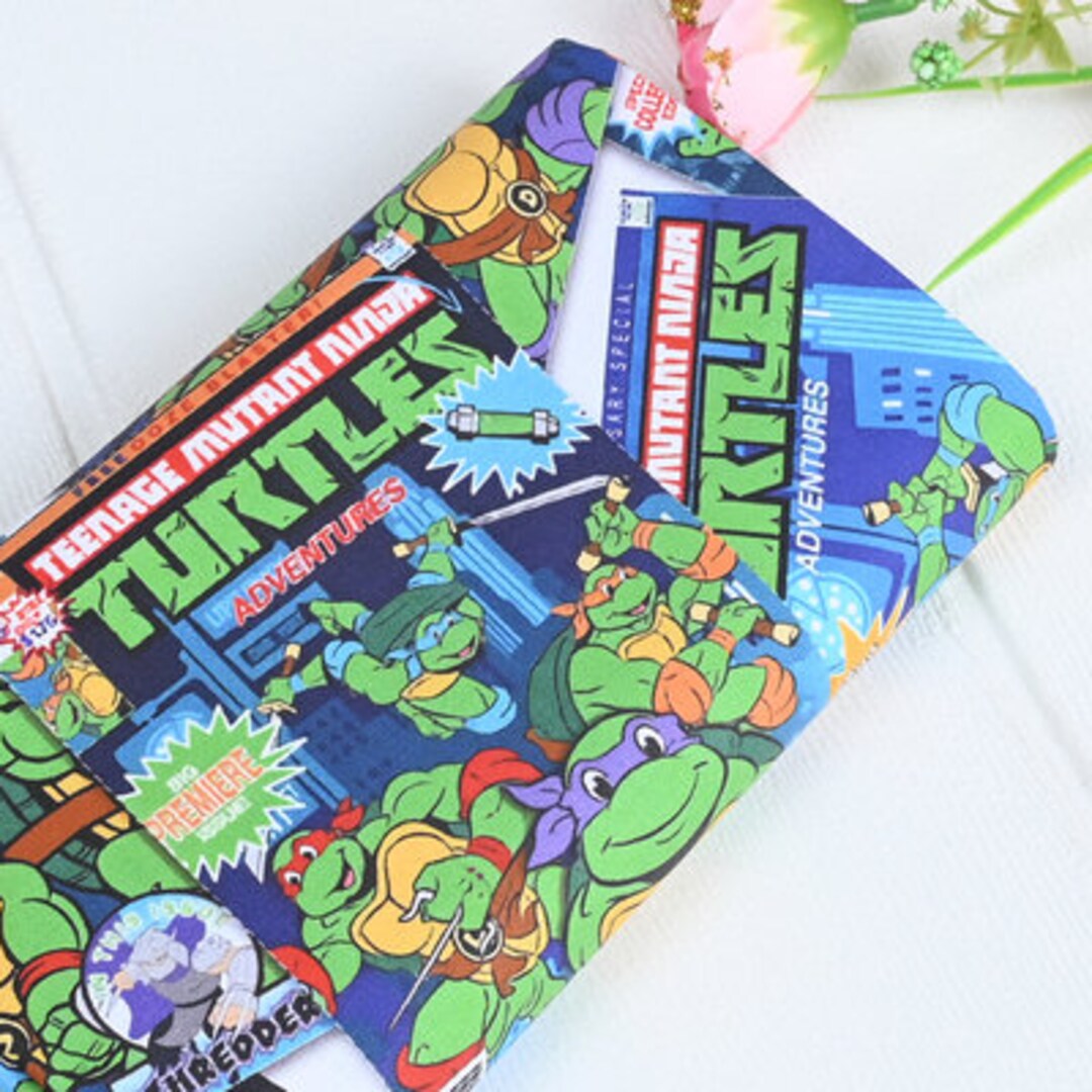 Teenage Mutant Ninja Turtles Fabric TMNT Fabric Cartoon Anime Cotton ...